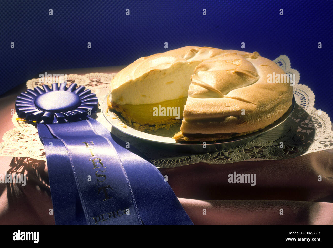 lemon meringue pie win award prize first place contest fair food ...