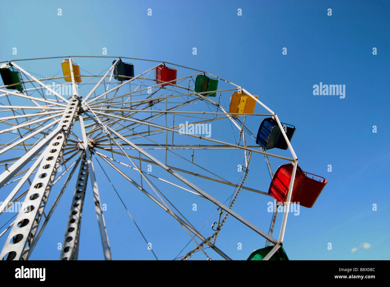 Low angle view of a ferris wheel Stock Photo - Alamy