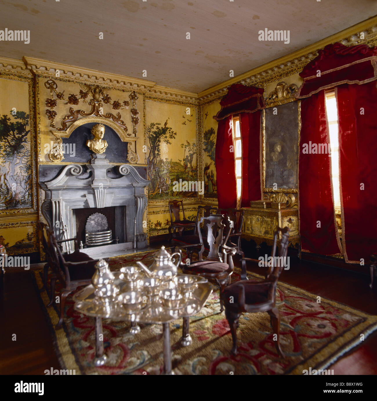 Nostell priory room hi-res stock photography and images - Alamy