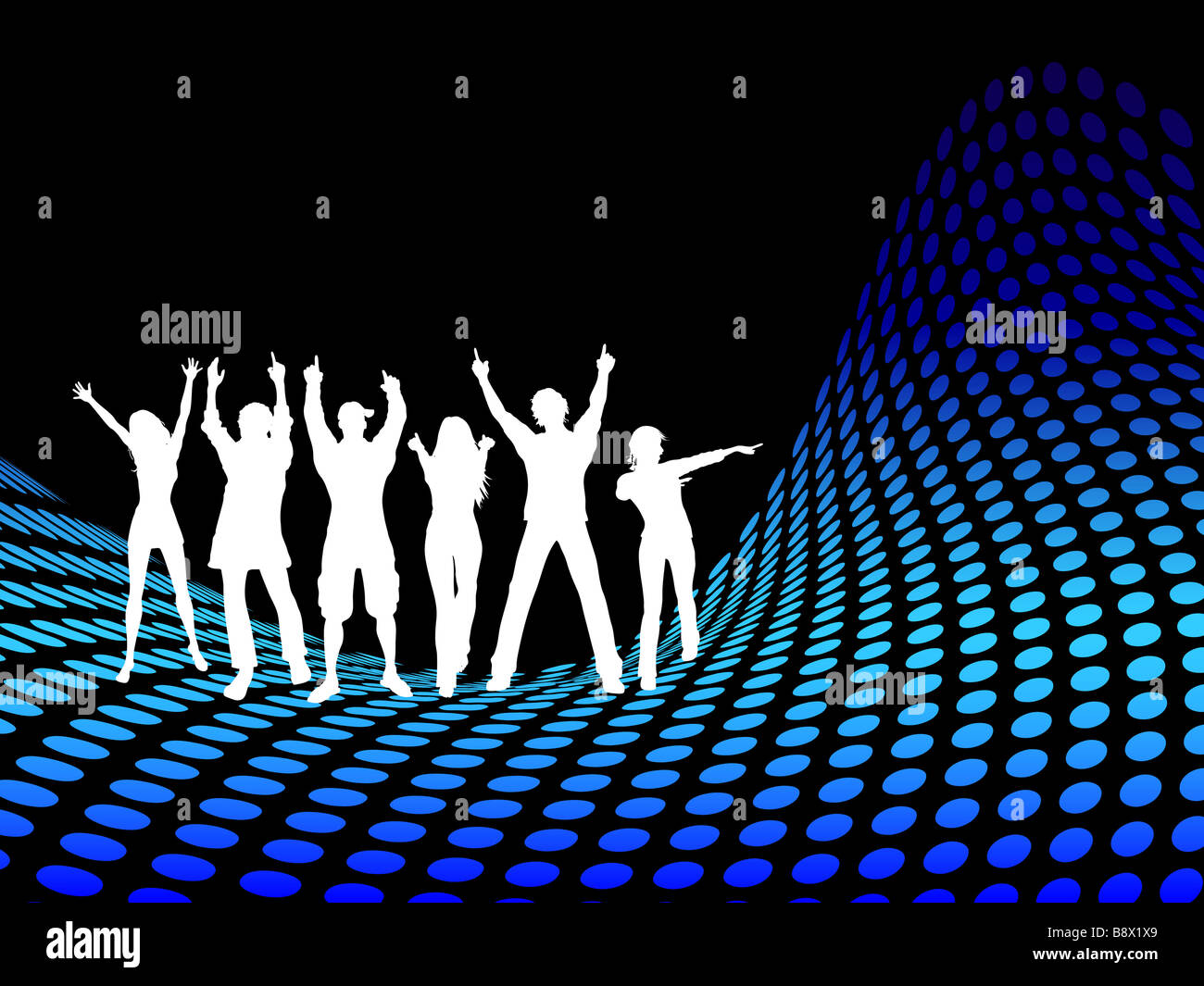 Halftone wave hi-res stock photography and images - Alamy