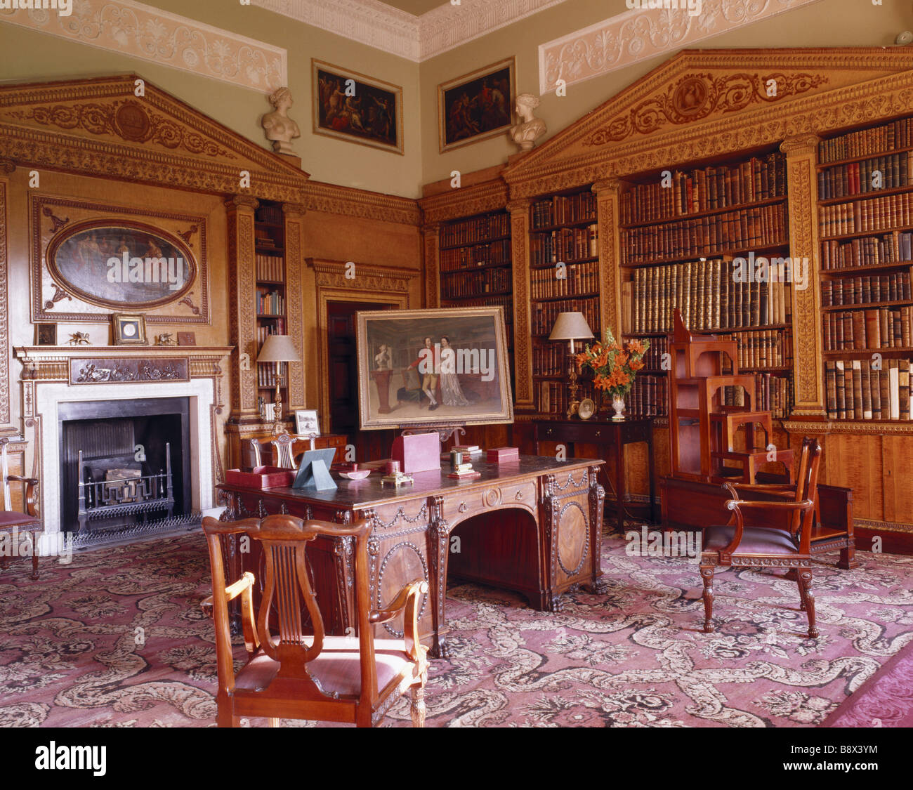 Nostell priory room hi-res stock photography and images - Alamy