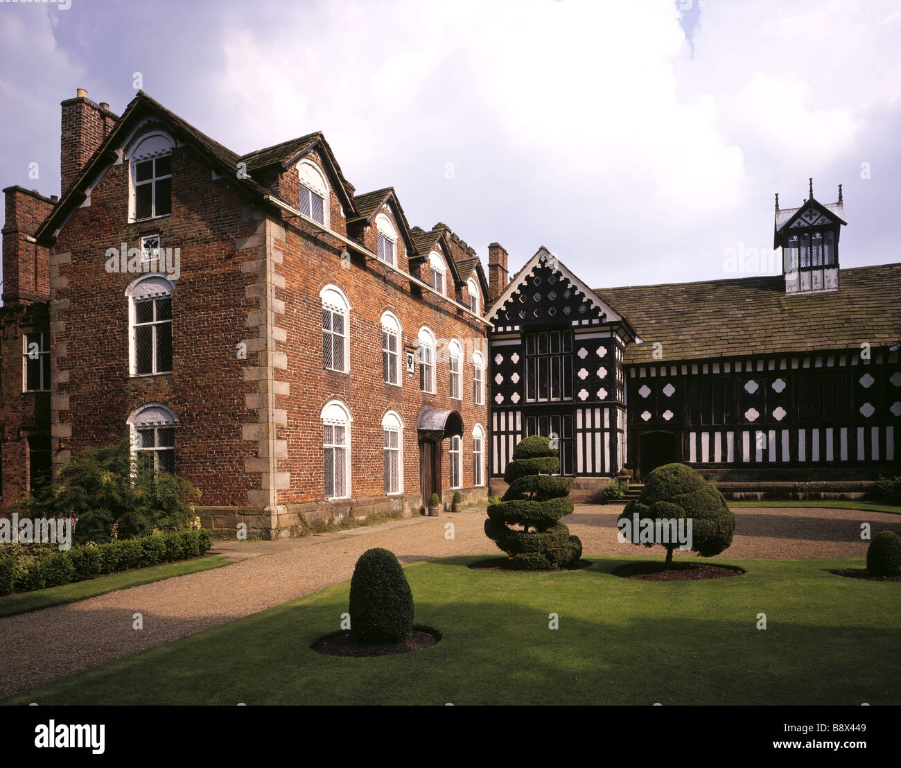 Rufford Old Hall Stock Photo - Alamy