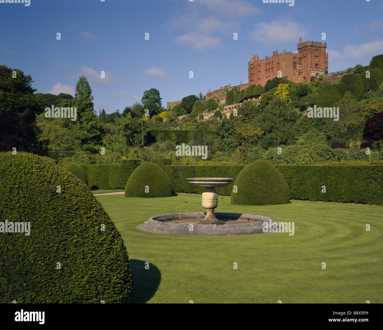 Powis castle 13th century hi-res stock photography and images - Alamy