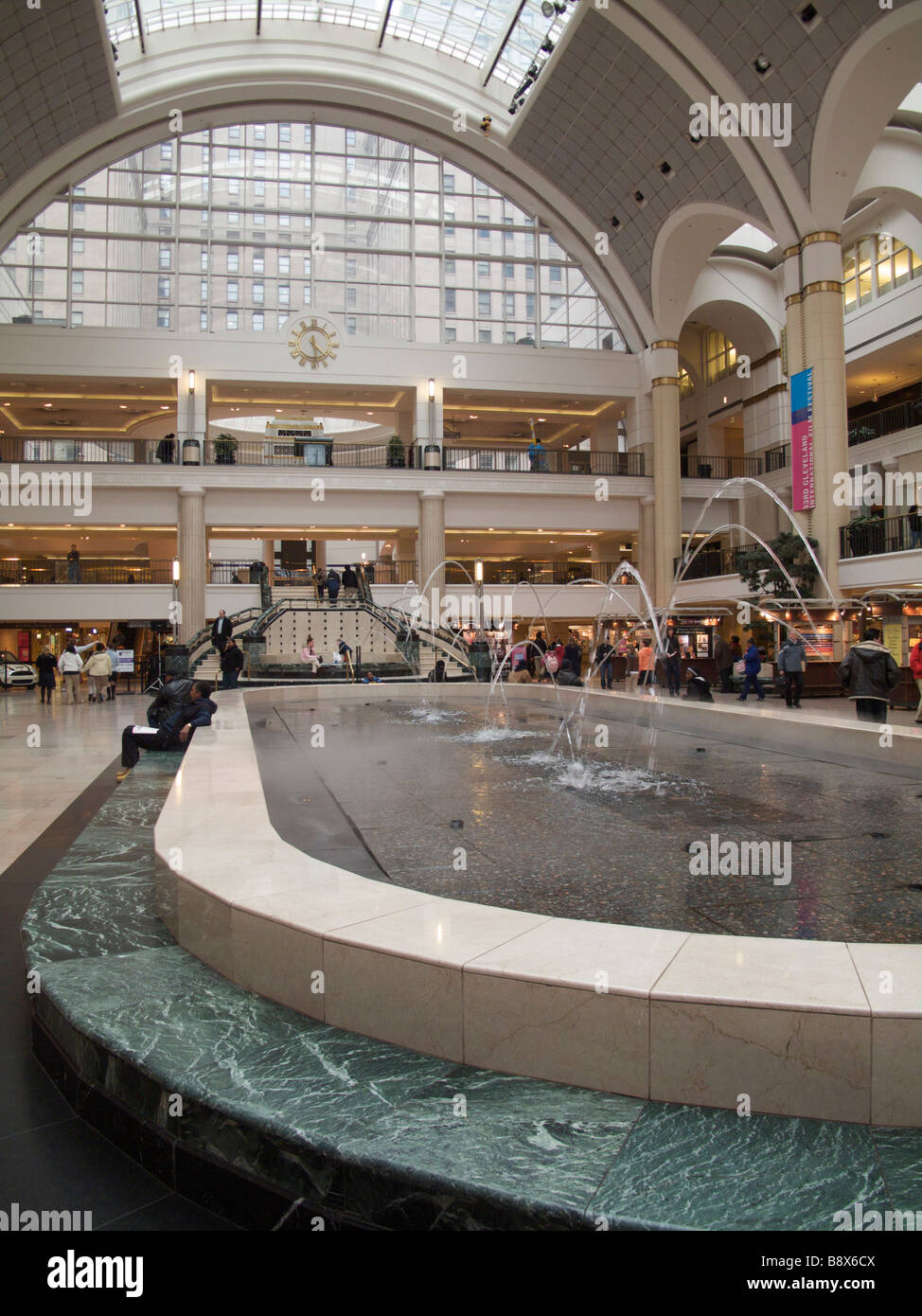 Tower City Center Cleveland Ohio Stock Photo - Alamy