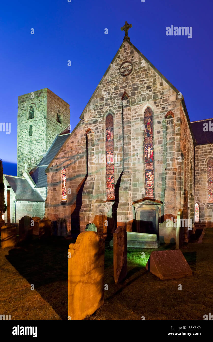 The church of St Mary the Virgin Anglican Church in Ovingham in the ...