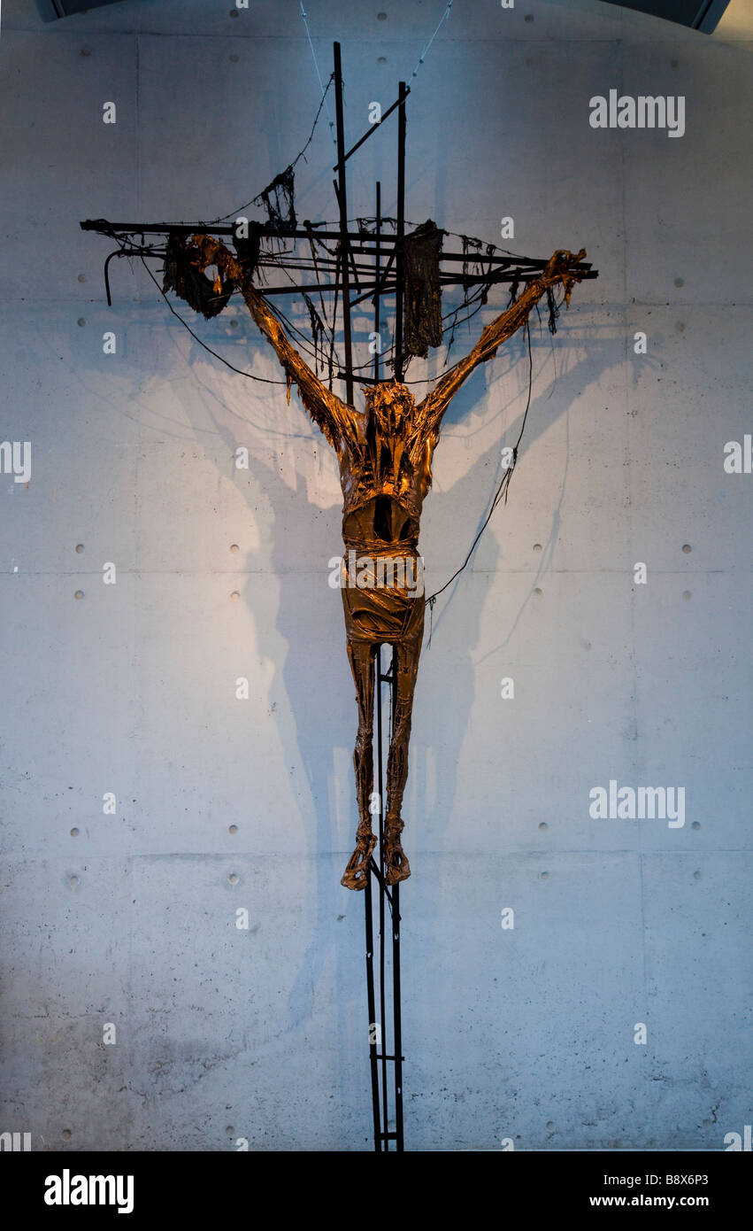 Arthur Dooley Dachau Christ on the cross Stock Photo - Alamy