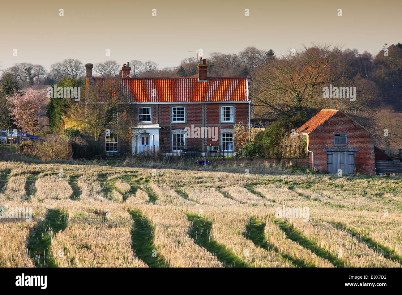 A Typical [Norfolk Farmhouse] North Walsham, Norfolk, United Kingdom ...