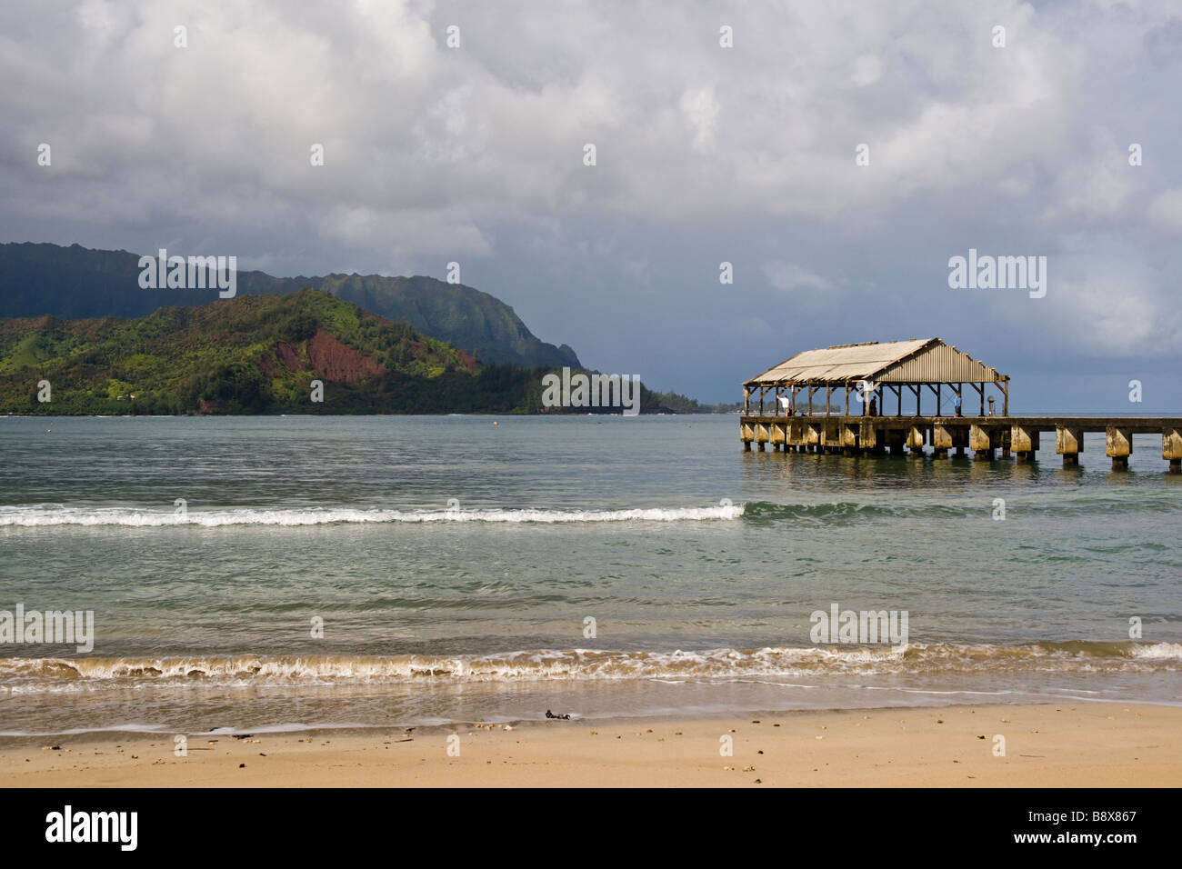Hanalei bay hawaii hi-res stock photography and images - Alamy