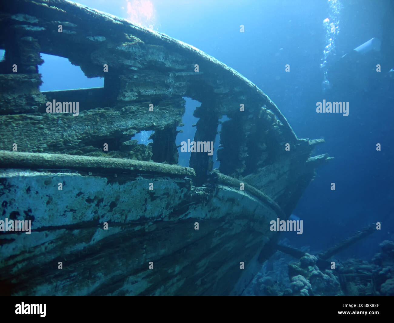 Underwater ship wreck hi-res stock photography and images - Alamy