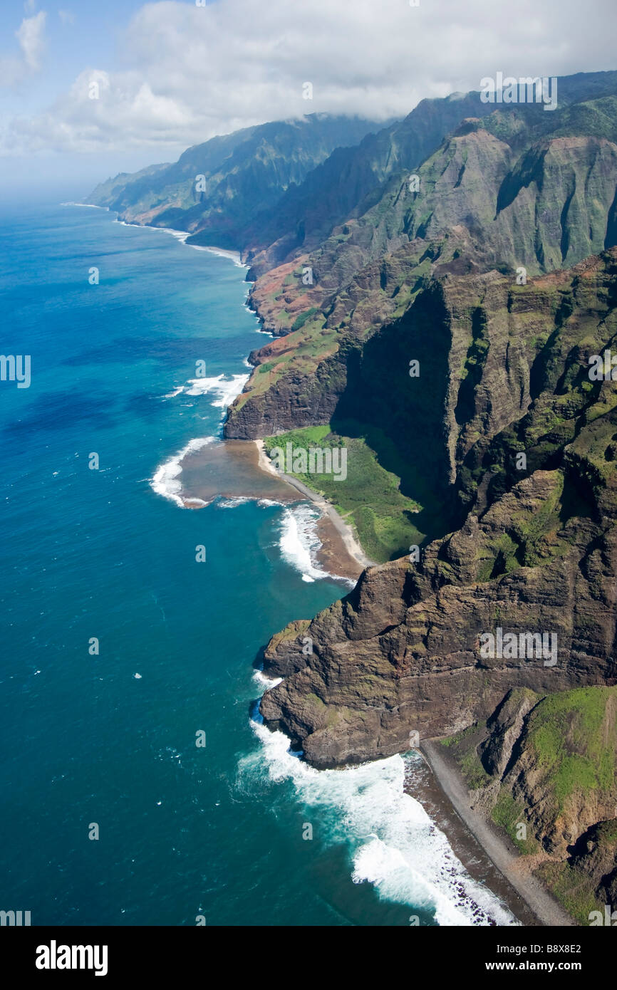 Na Pali Cliffs Kauai Hawaii USA Stock Photo - Alamy