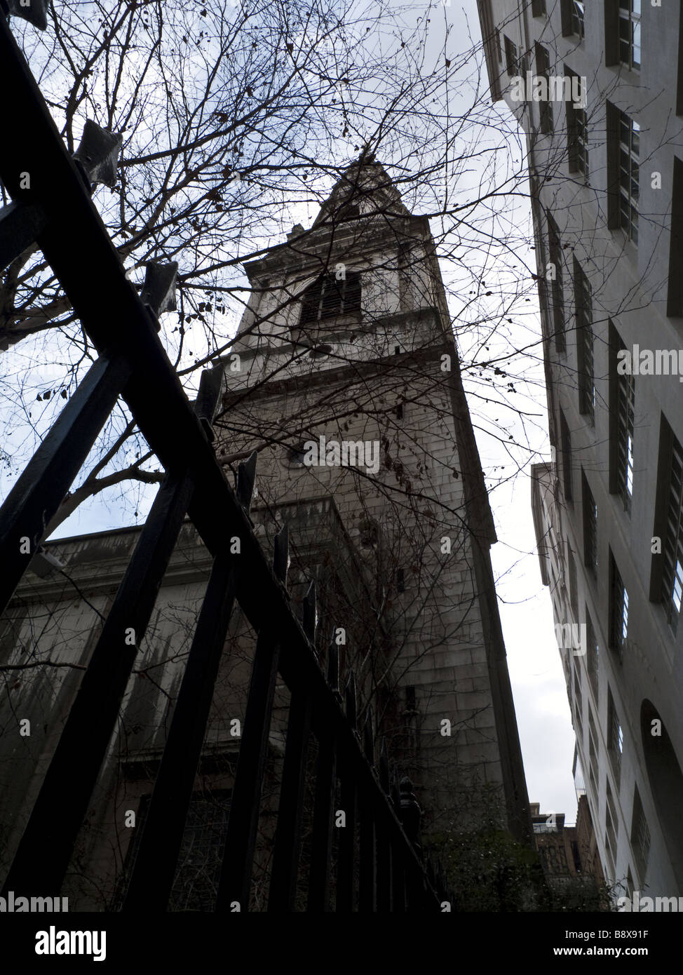 St Bride's Church, Fleet Street, London Stock Photo - Alamy