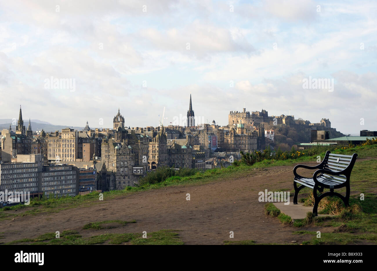A view from Calton Hill Stock Photo - Alamy
