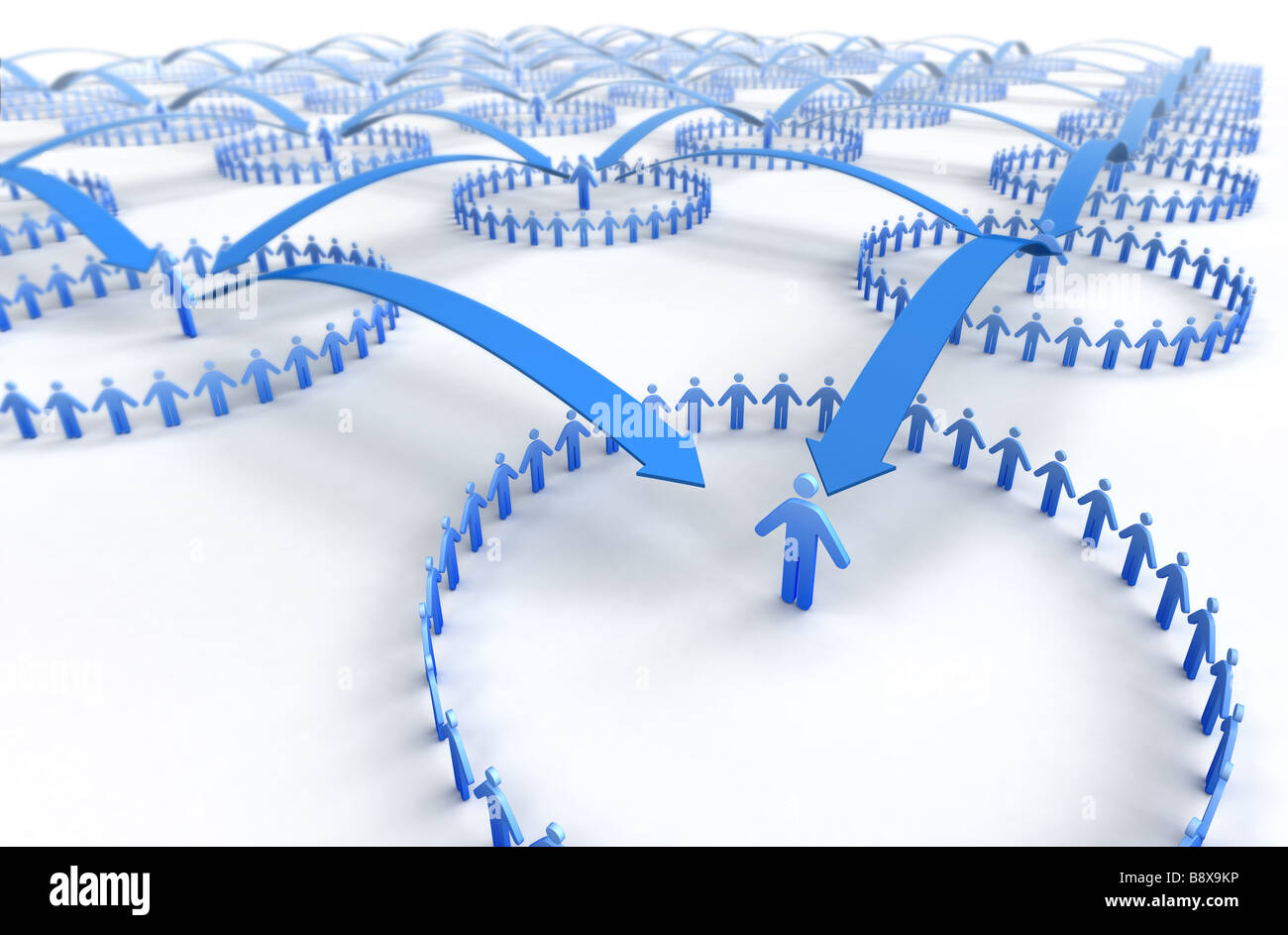 Circle of People Stock Photo - Alamy