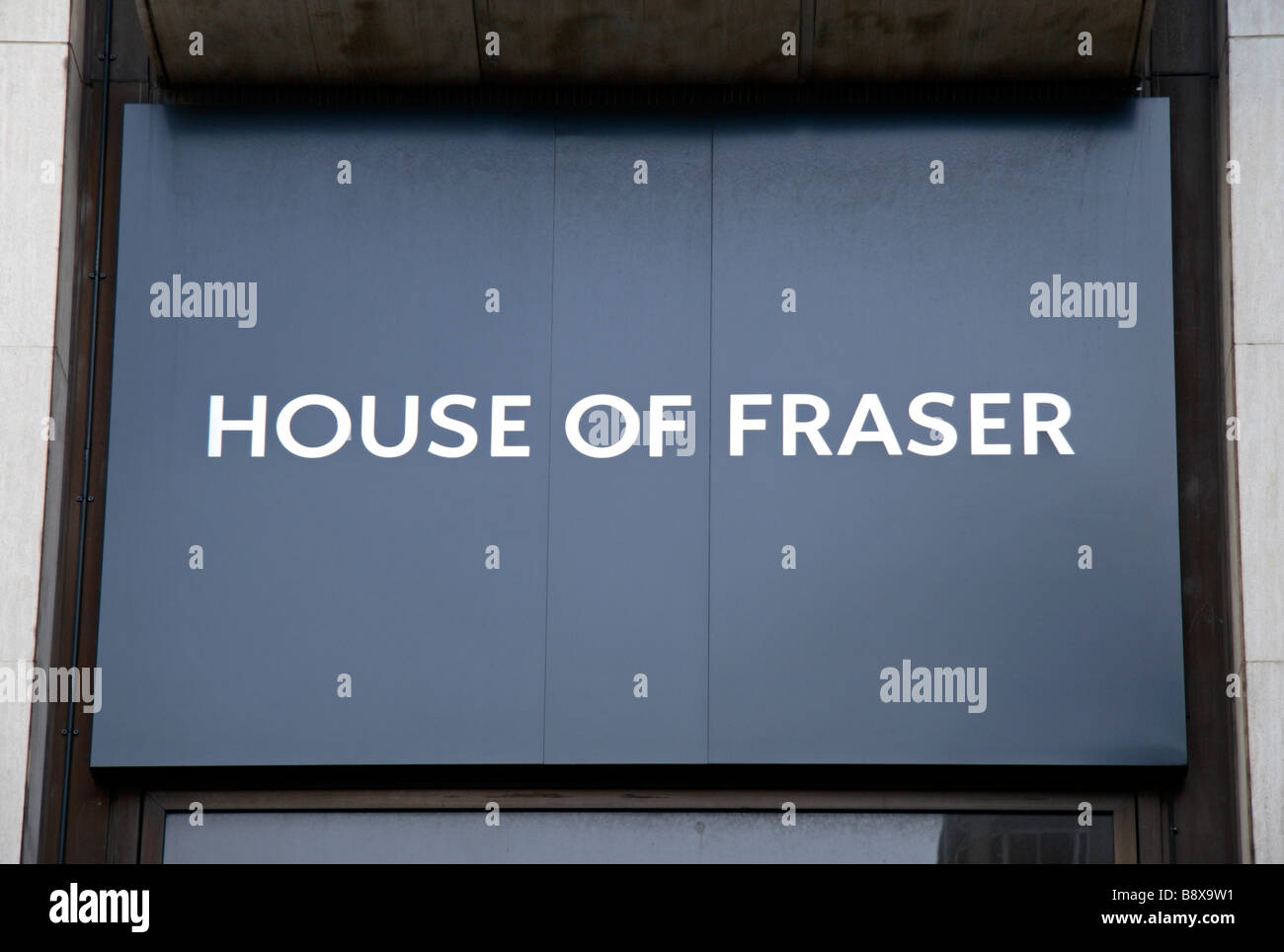 House of fraser store sign hi-res stock photography and images - Alamy