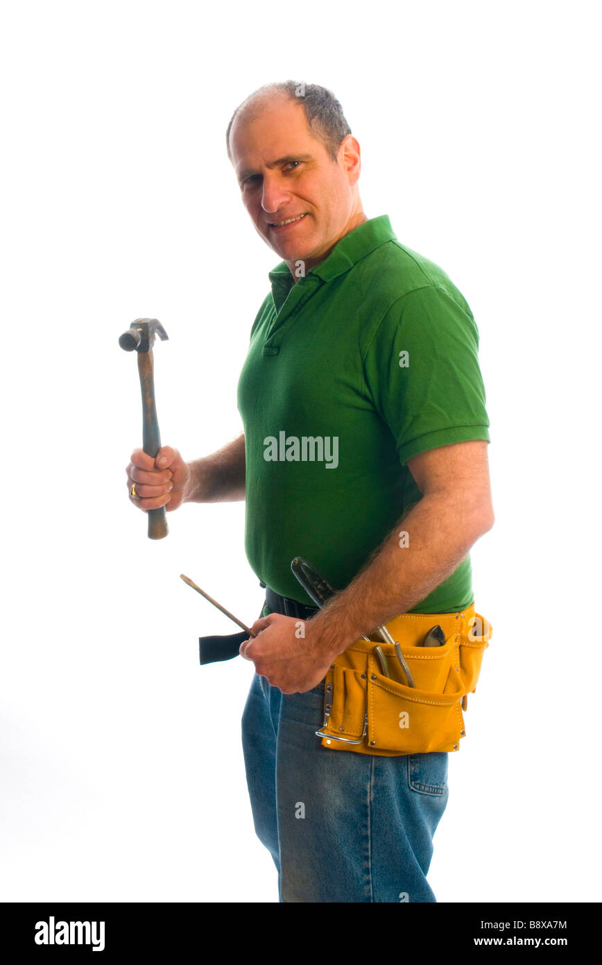 Handy man belt hi-res stock photography and images - Alamy