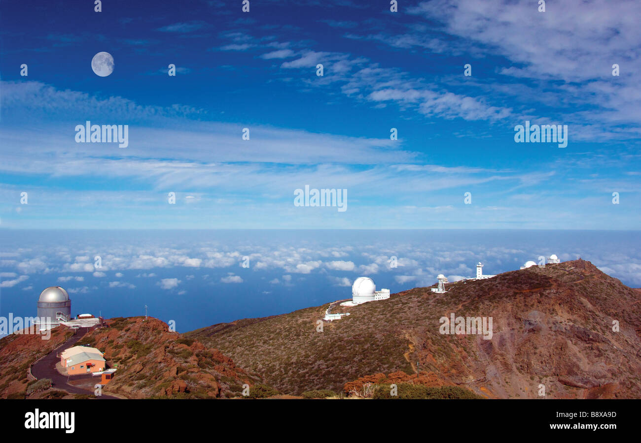 Canarias European Northern Obseratory La Palma Carnery island ...