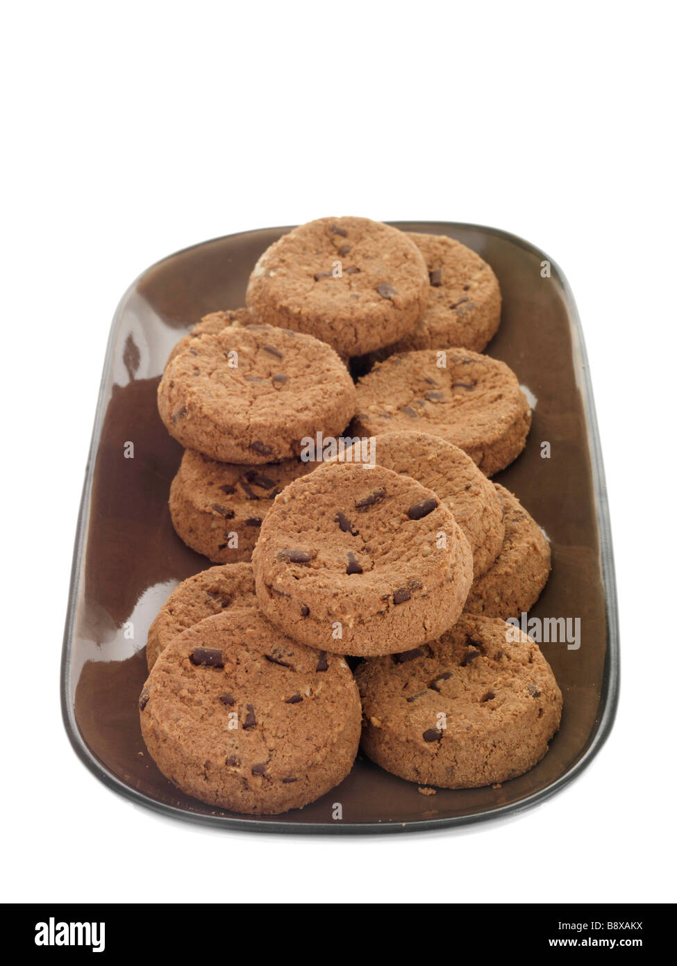 Mini Choclate Chip Cookies Stock Photo - Alamy
