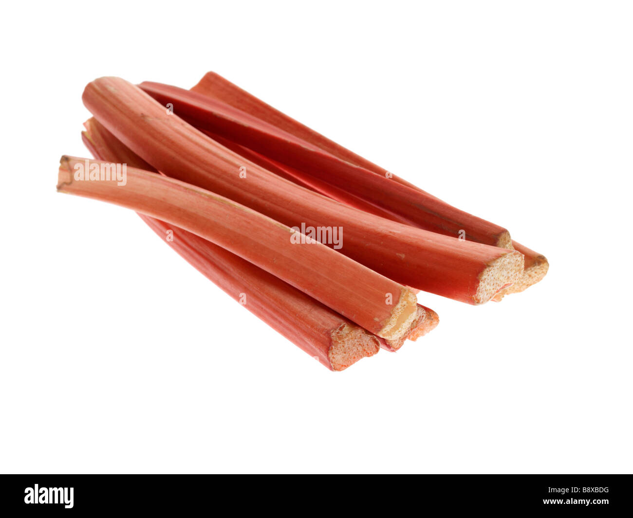 Rhubarb stick Cut Out Stock Images & Pictures - Alamy
