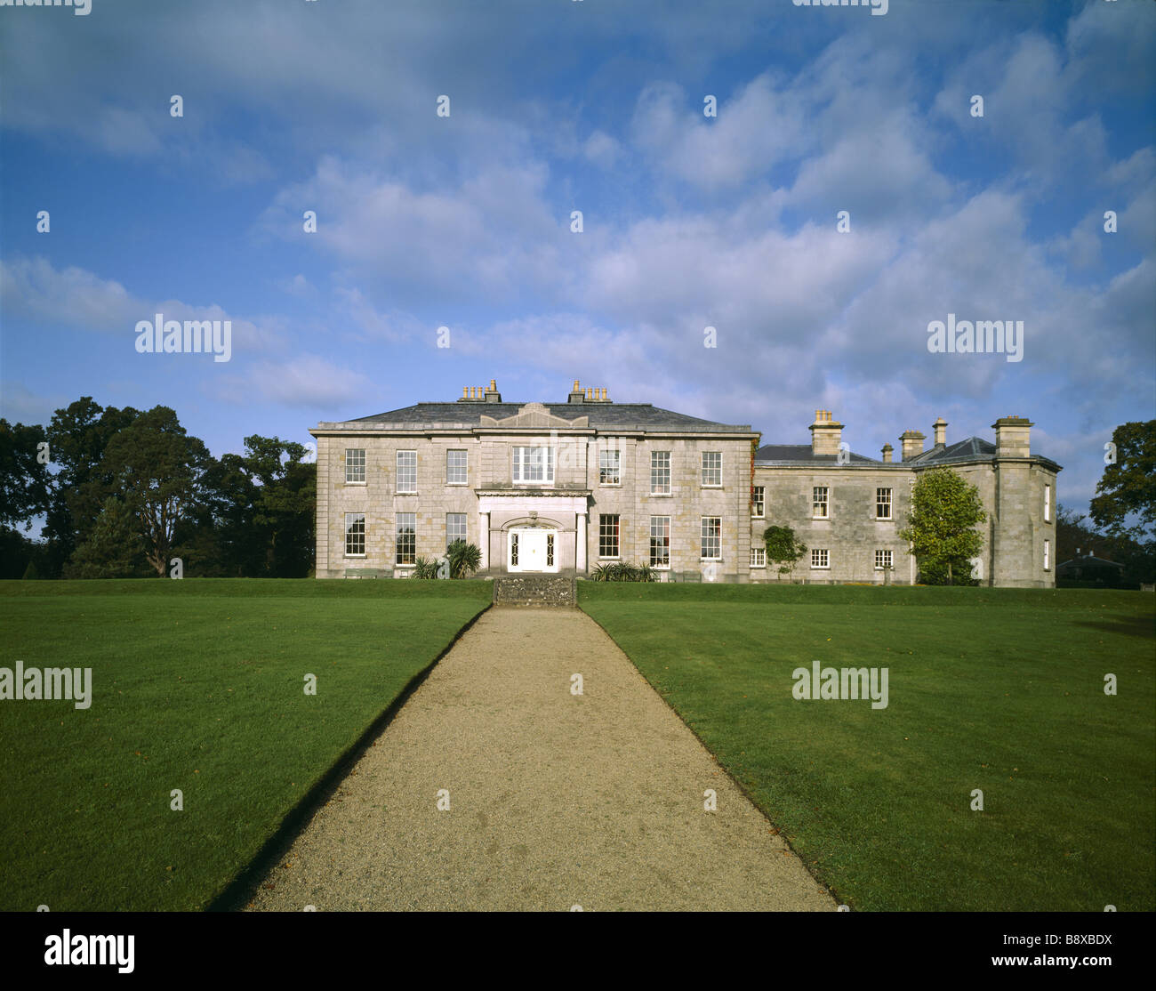 The West Front of the Argory designed by Arthur and John Williamson ...