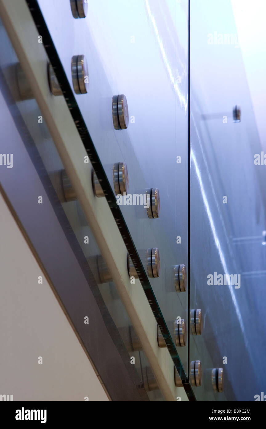 Glass balustrade hi-res stock photography and images - Alamy