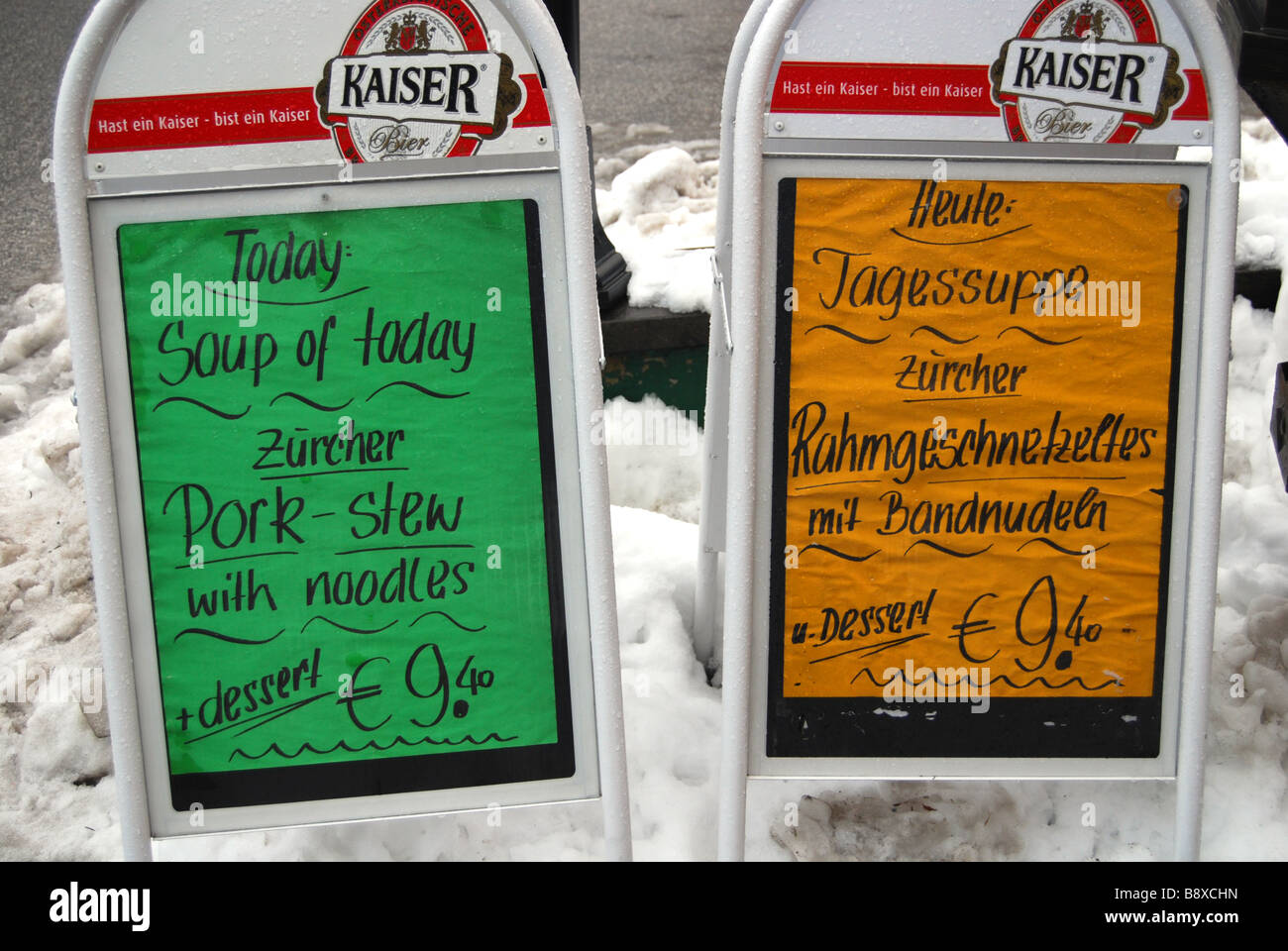 German english traffic sign boards hi-res stock photography and images ...