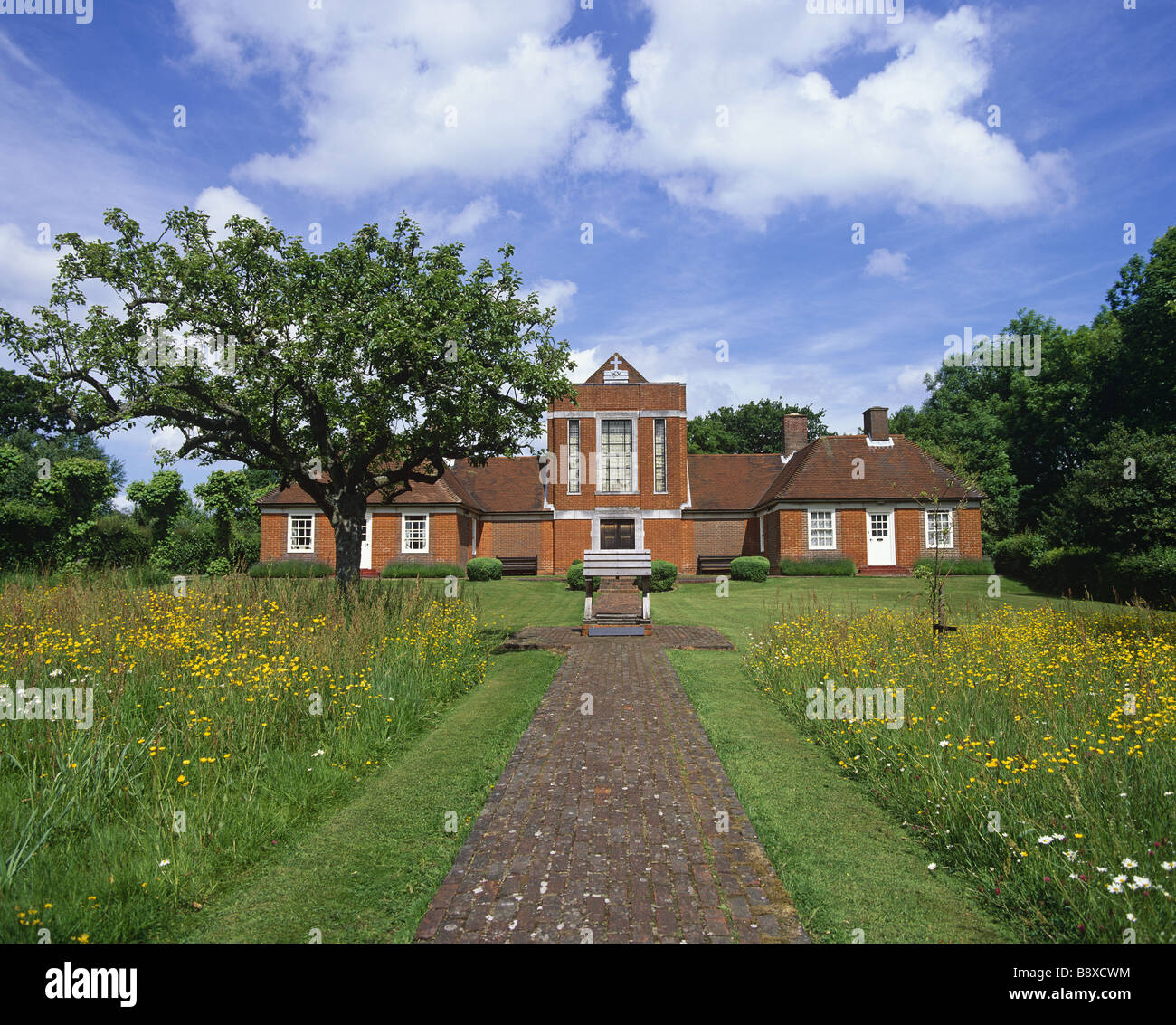 Sandham Memorial Chapel Stock Photo - Alamy