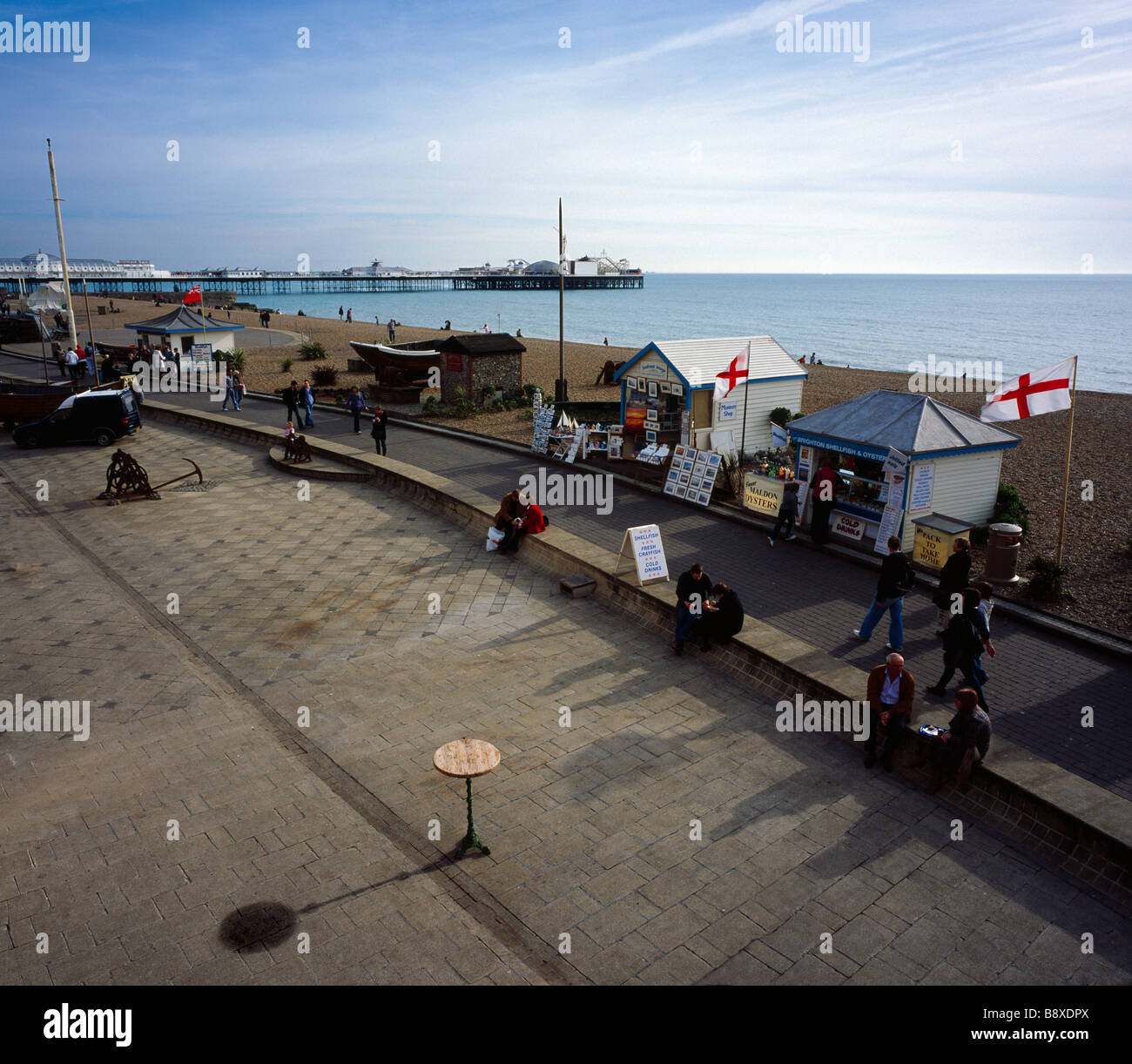 Brighton seafront, Brighton, Sussex, England, UK Stock Photo - Alamy