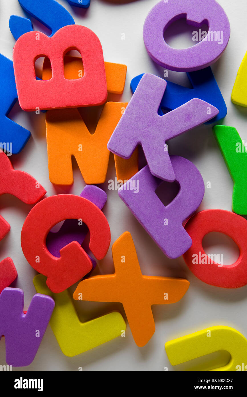 Abc letters hi-res stock photography and images - Alamy