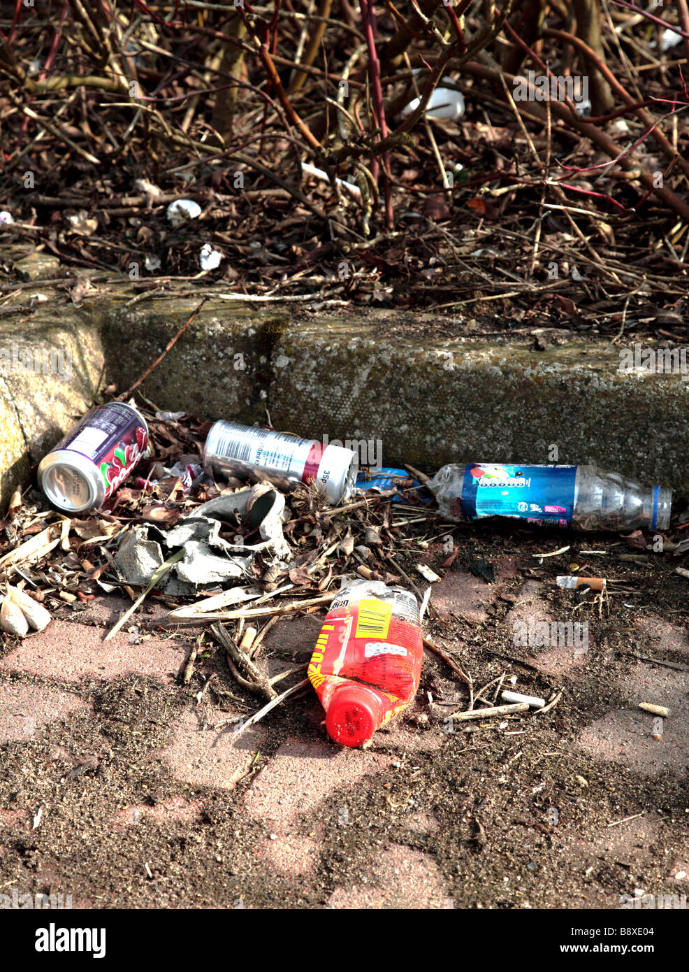 A pile of litter Stock Photo - Alamy