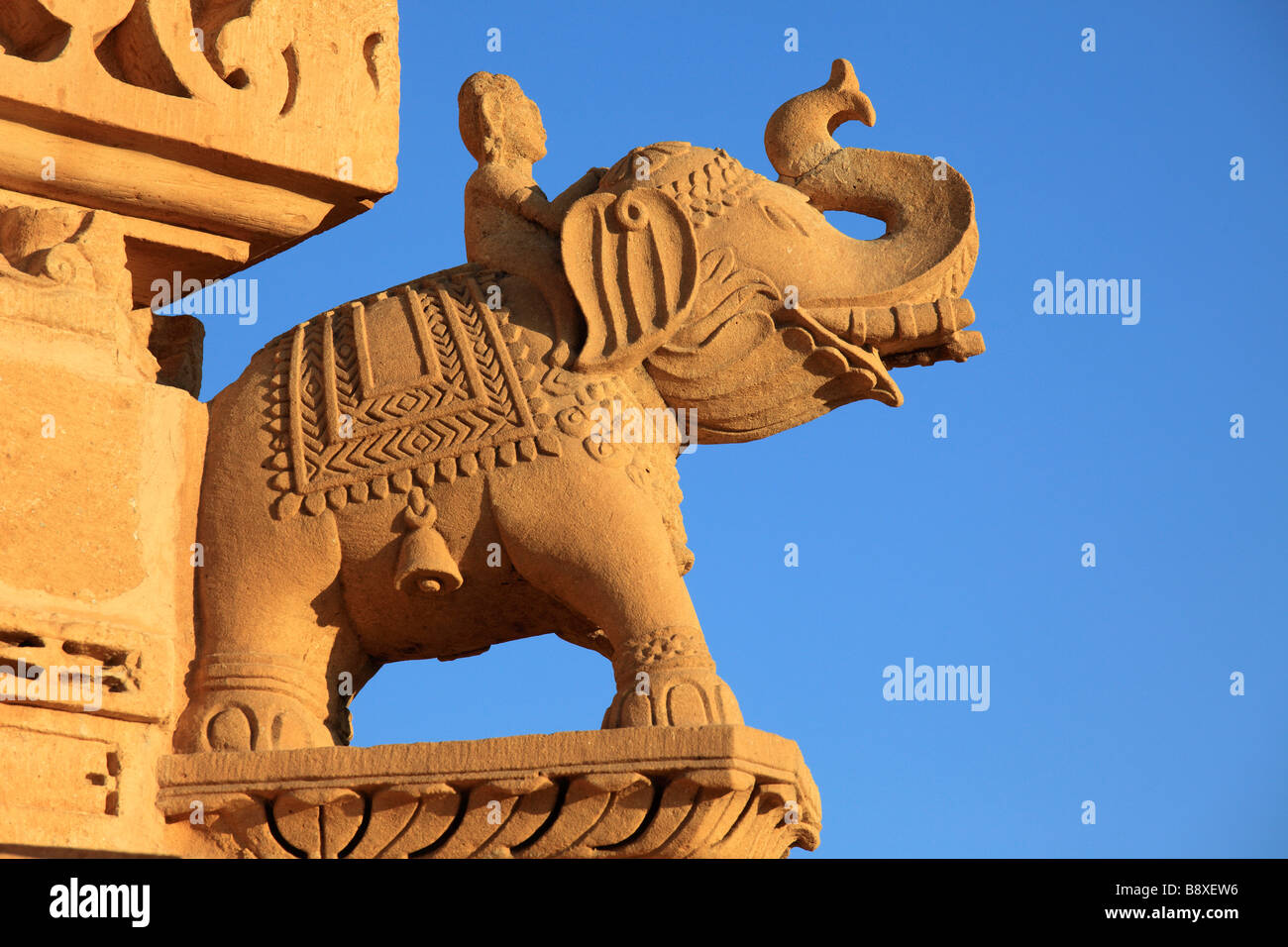India Rajasthan Thar Desert Amar Sagar Jain temple Stock Photo - Alamy
