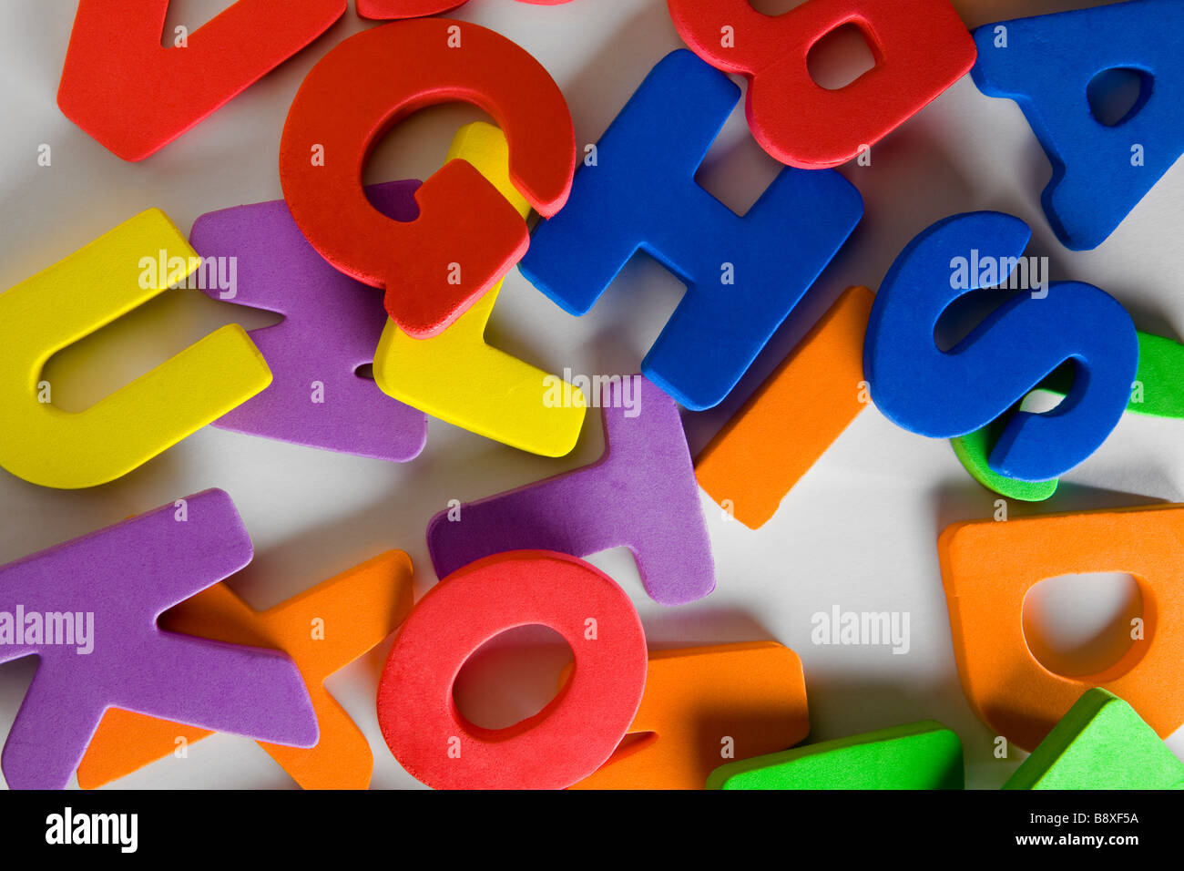Abc letters hi-res stock photography and images - Alamy