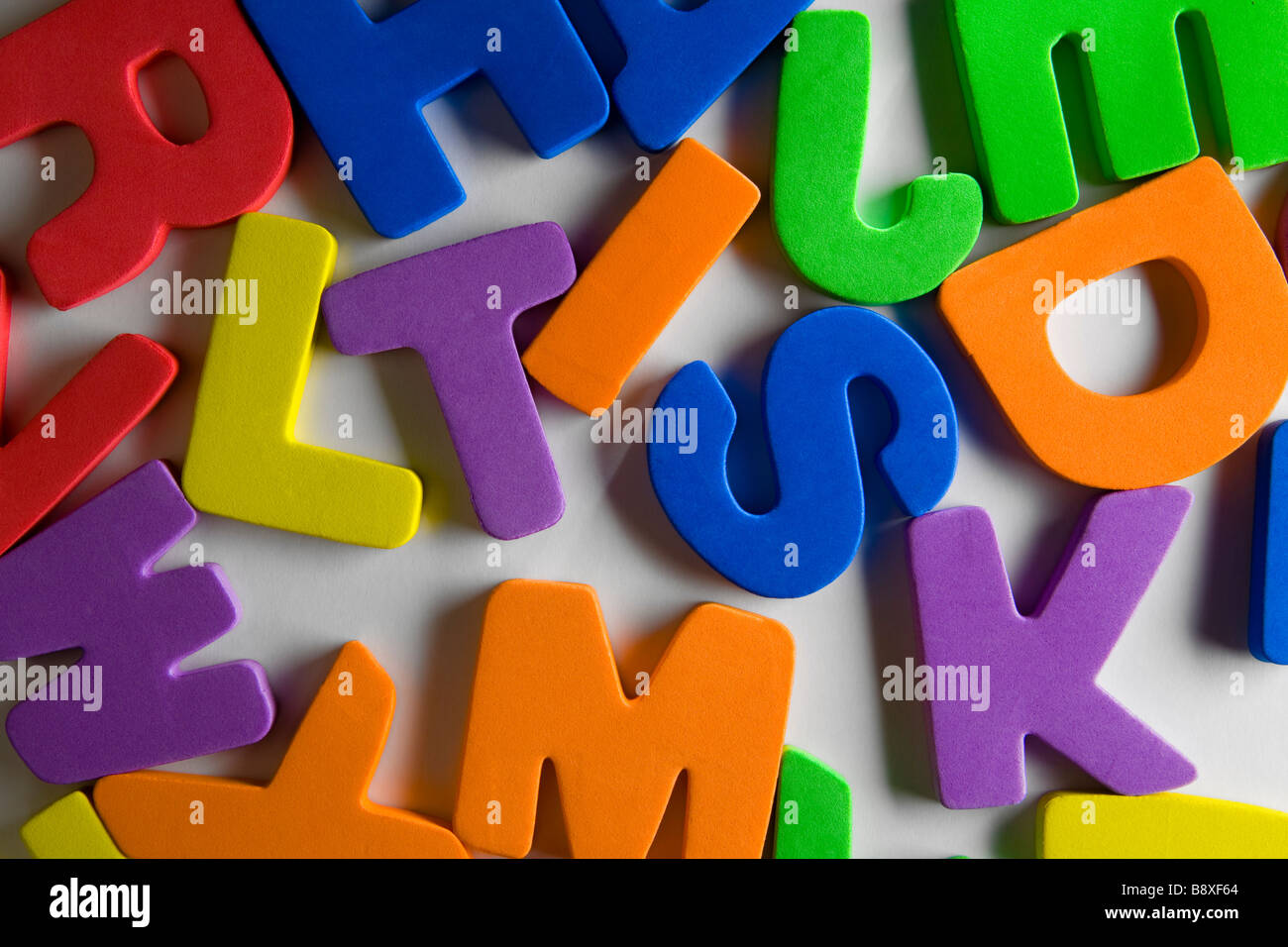 Abc letters hi-res stock photography and images - Alamy