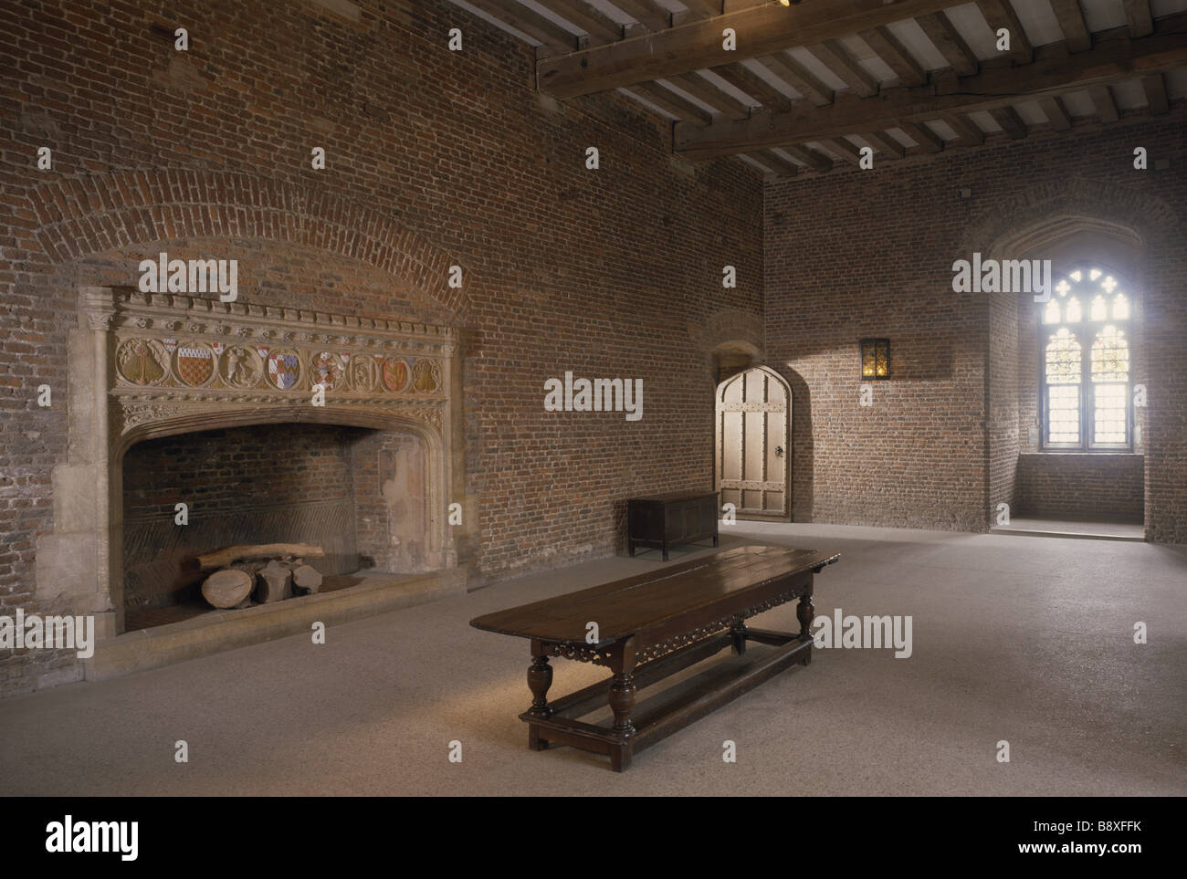Castle interior england hi-res stock photography and images - Alamy