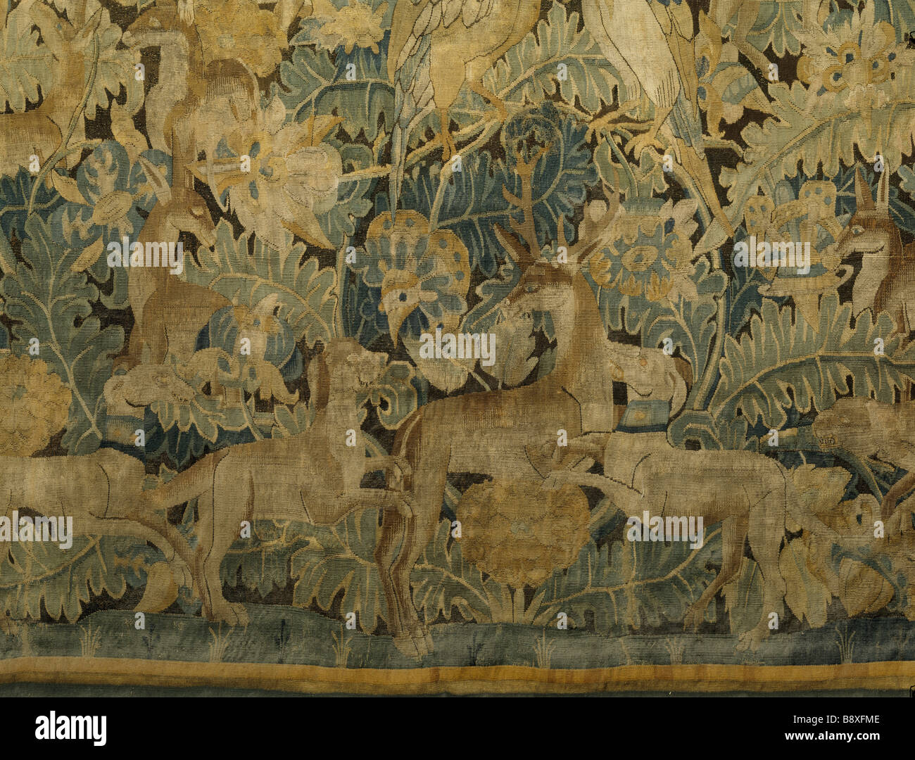 Hardwick hall tapestry stairs hi-res stock photography and images - Alamy
