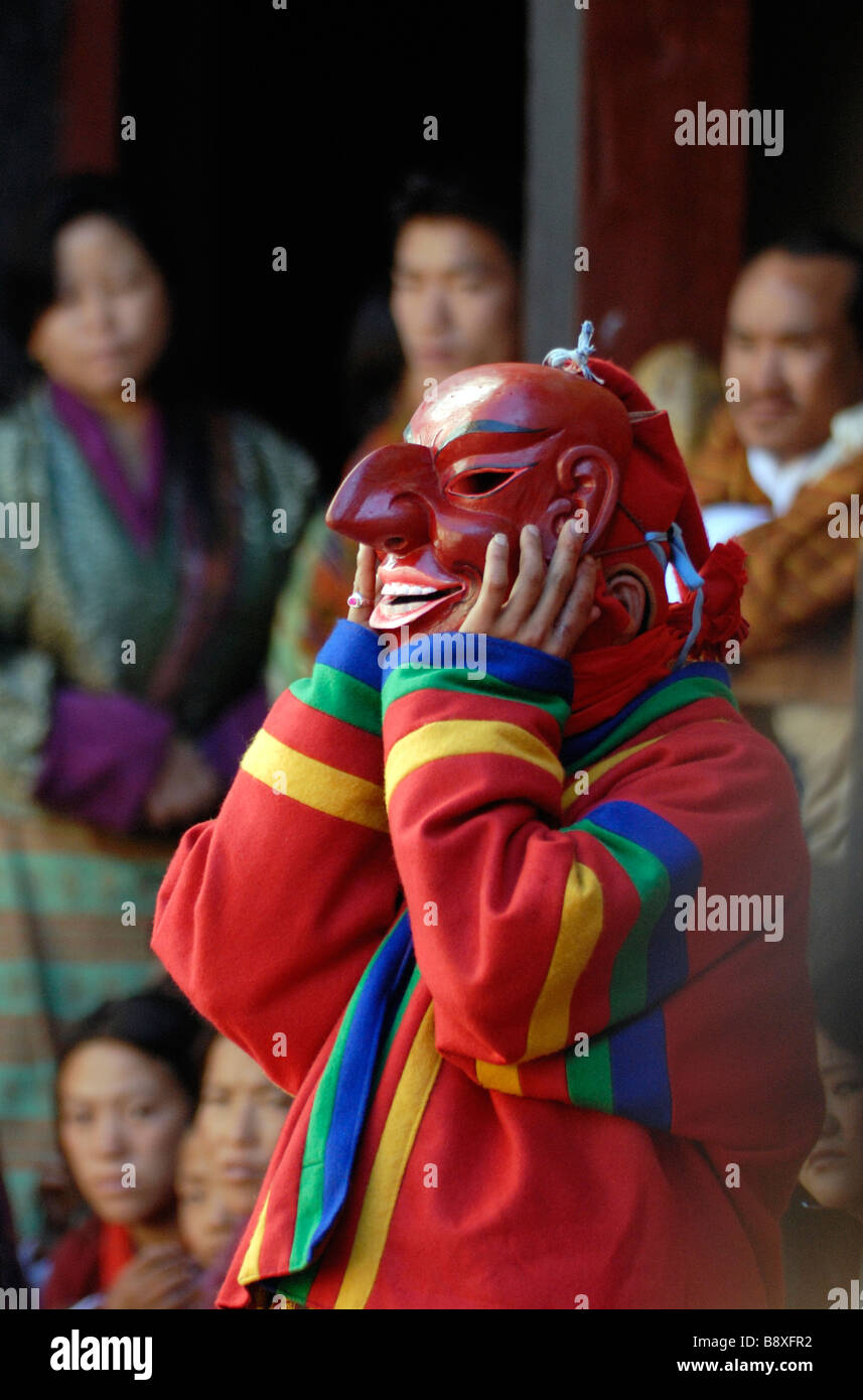 Monks in trashigang dzong hi-res stock photography and images - Alamy