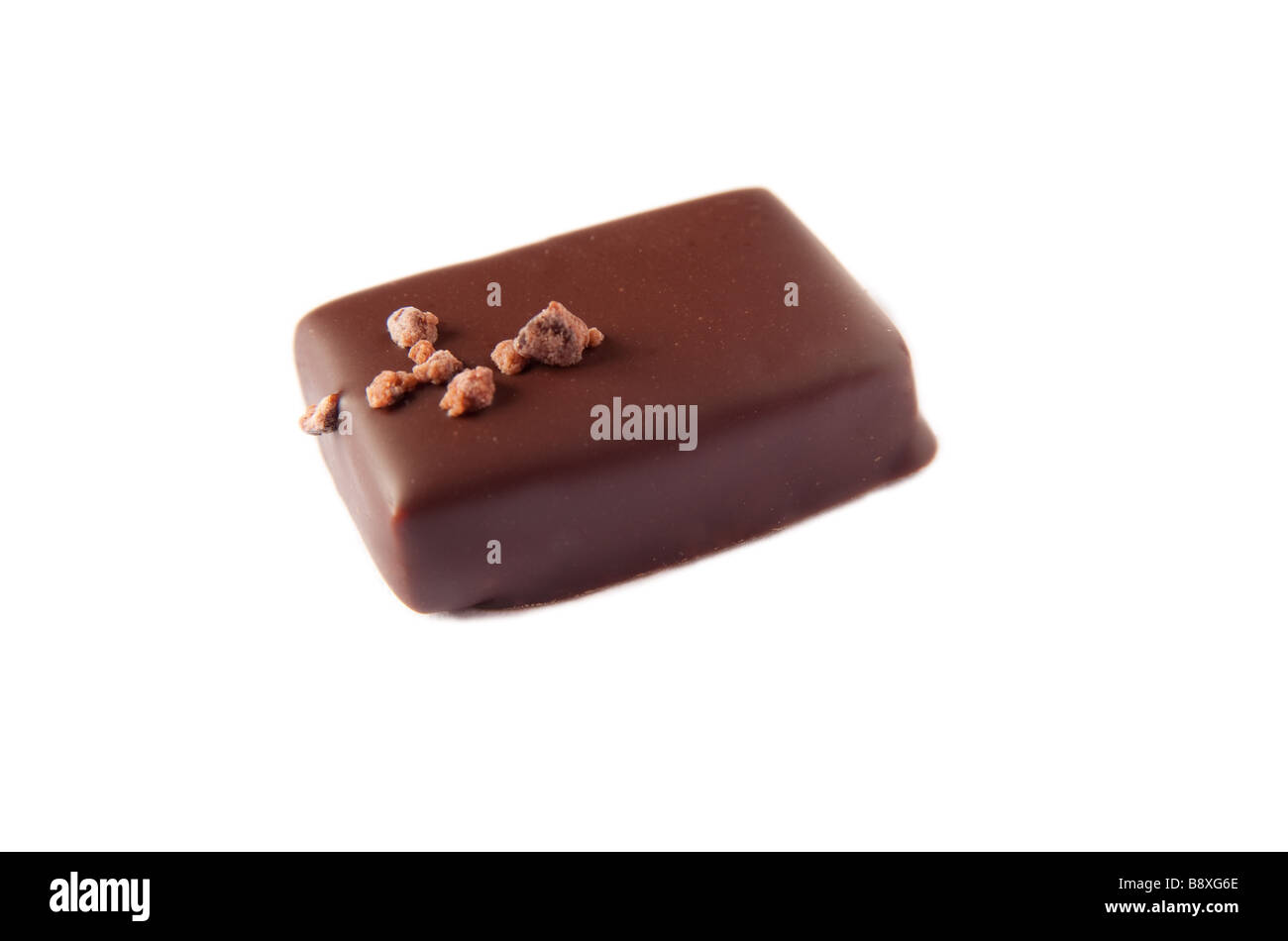 Isolated chocolate praline Stock Photo - Alamy