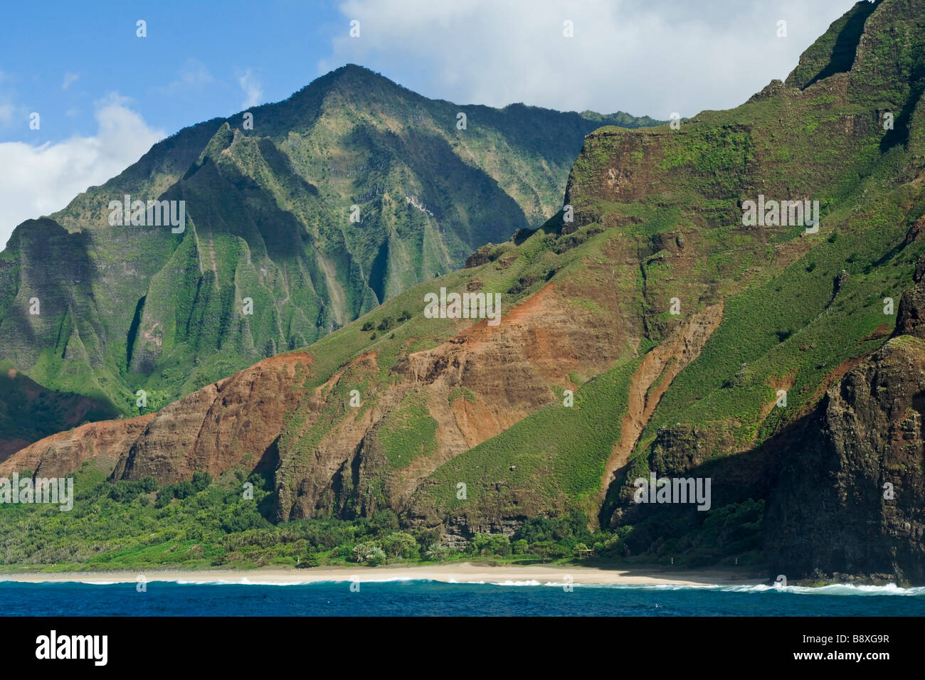 Na Pali Cliffs Kauai Hawaii USA Stock Photo - Alamy