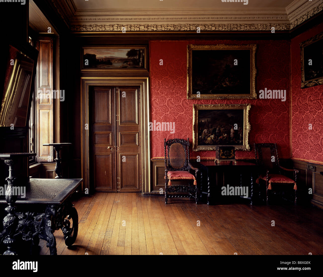 The interior of the Duke s Dressing Room Completed in 1674 this served ...