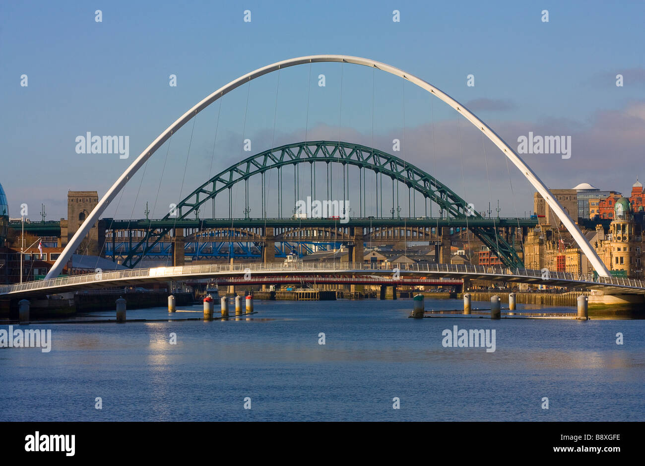 Daytime View Tyne Bridge Newcastle High Resolution Stock Photography ...