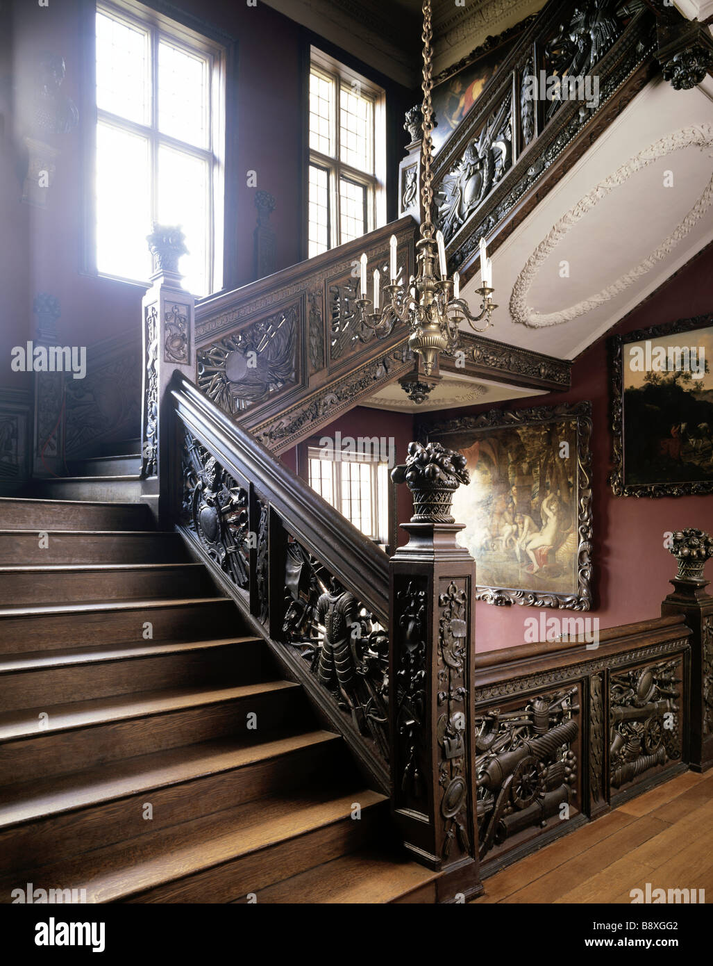 Ham house richmond stairs hi-res stock photography and images - Alamy