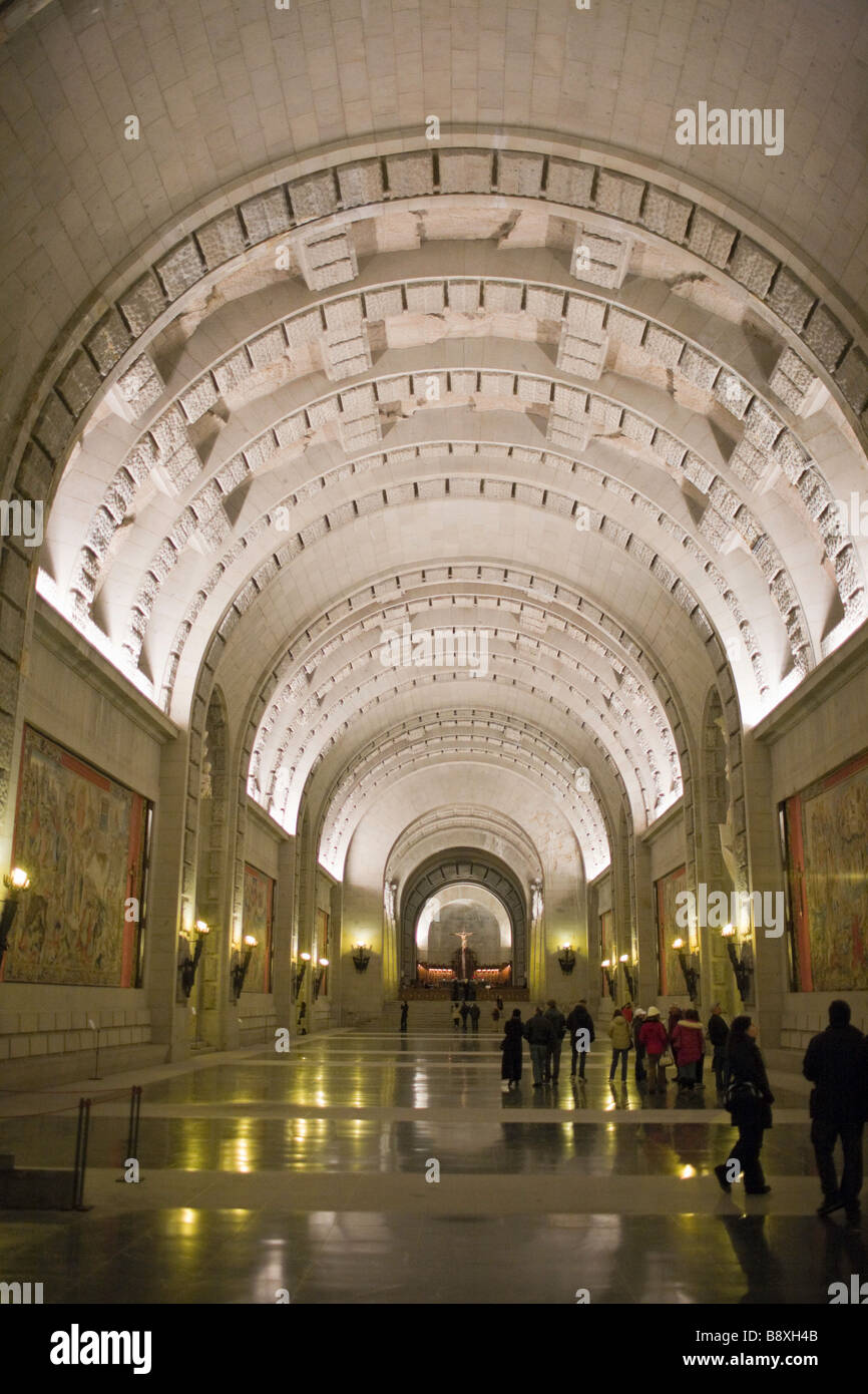 Interior of Valley of the Fallen Monument Stock Photo - Alamy