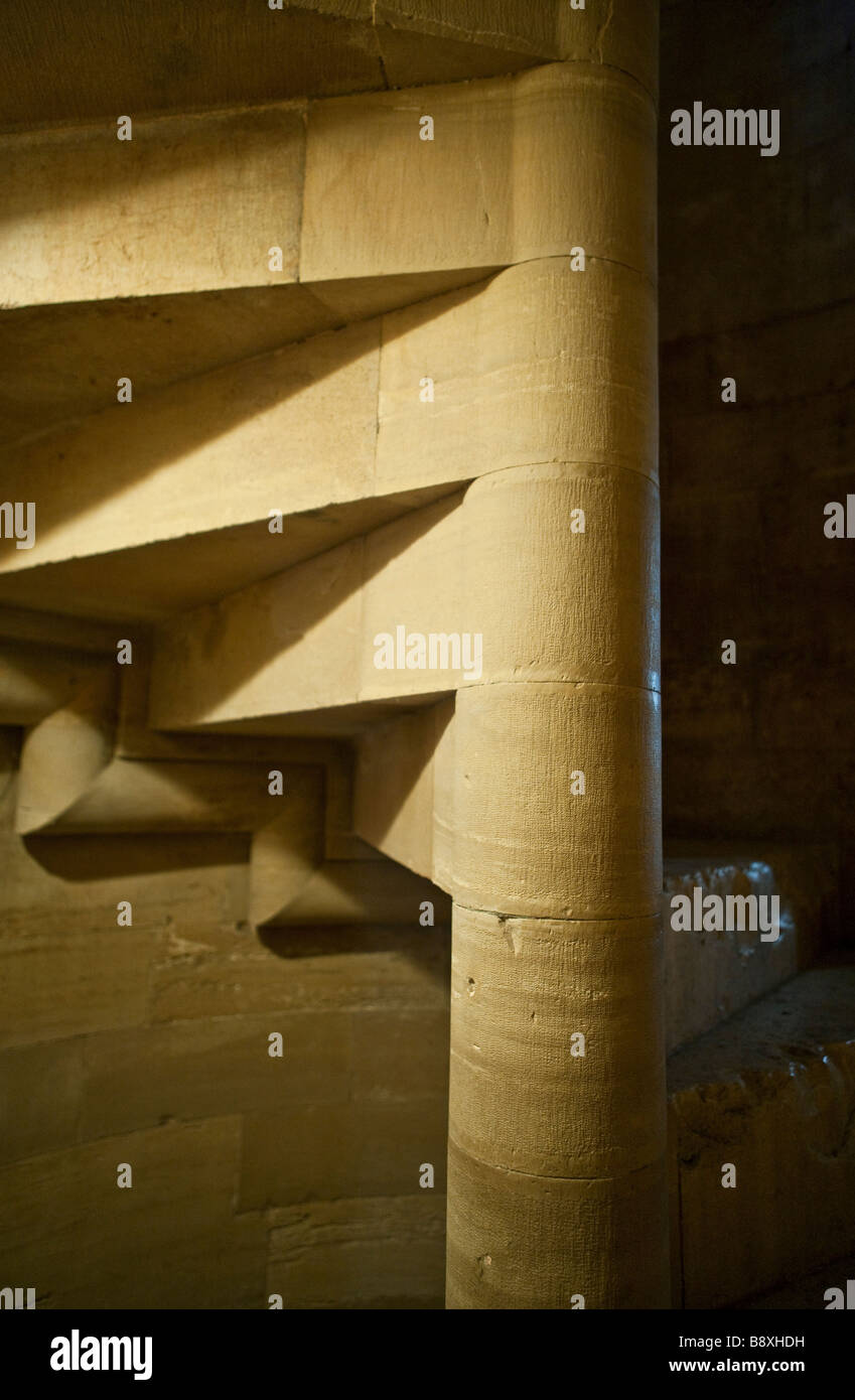 Italy Castel Del Monte inside of the Svevo castle XIII century Stock ...