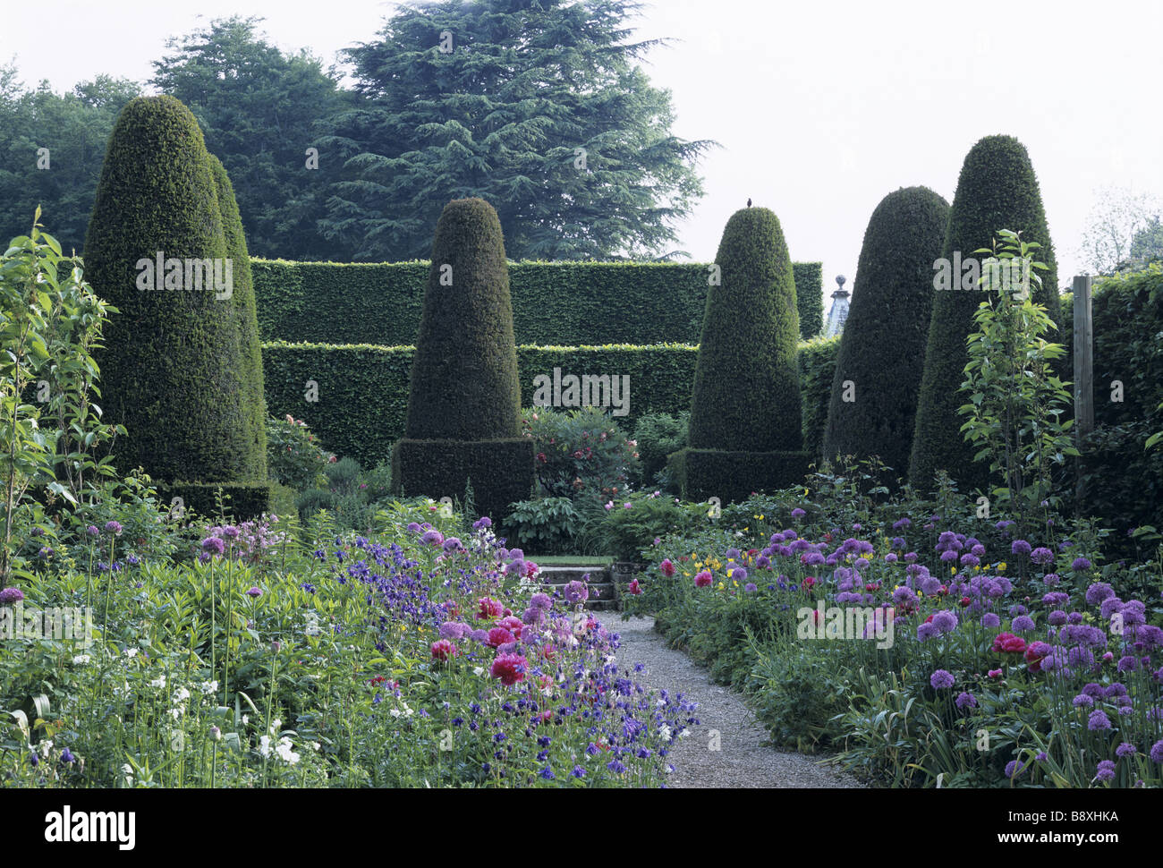 Hidcote Manor Garden Stock Photo - Alamy