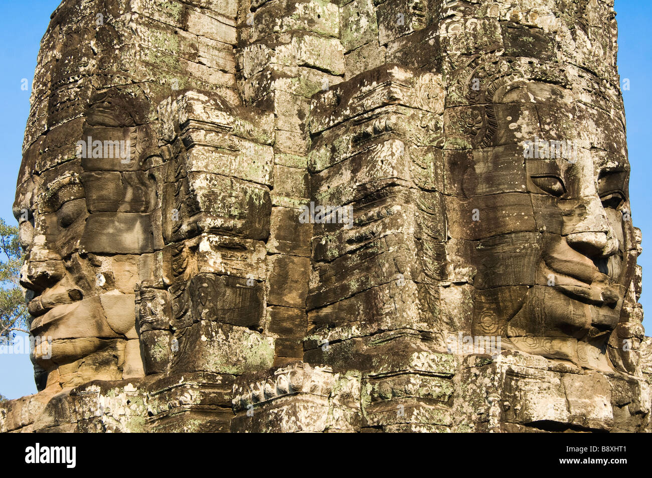 Face tower bayon temple hi-res stock photography and images - Alamy