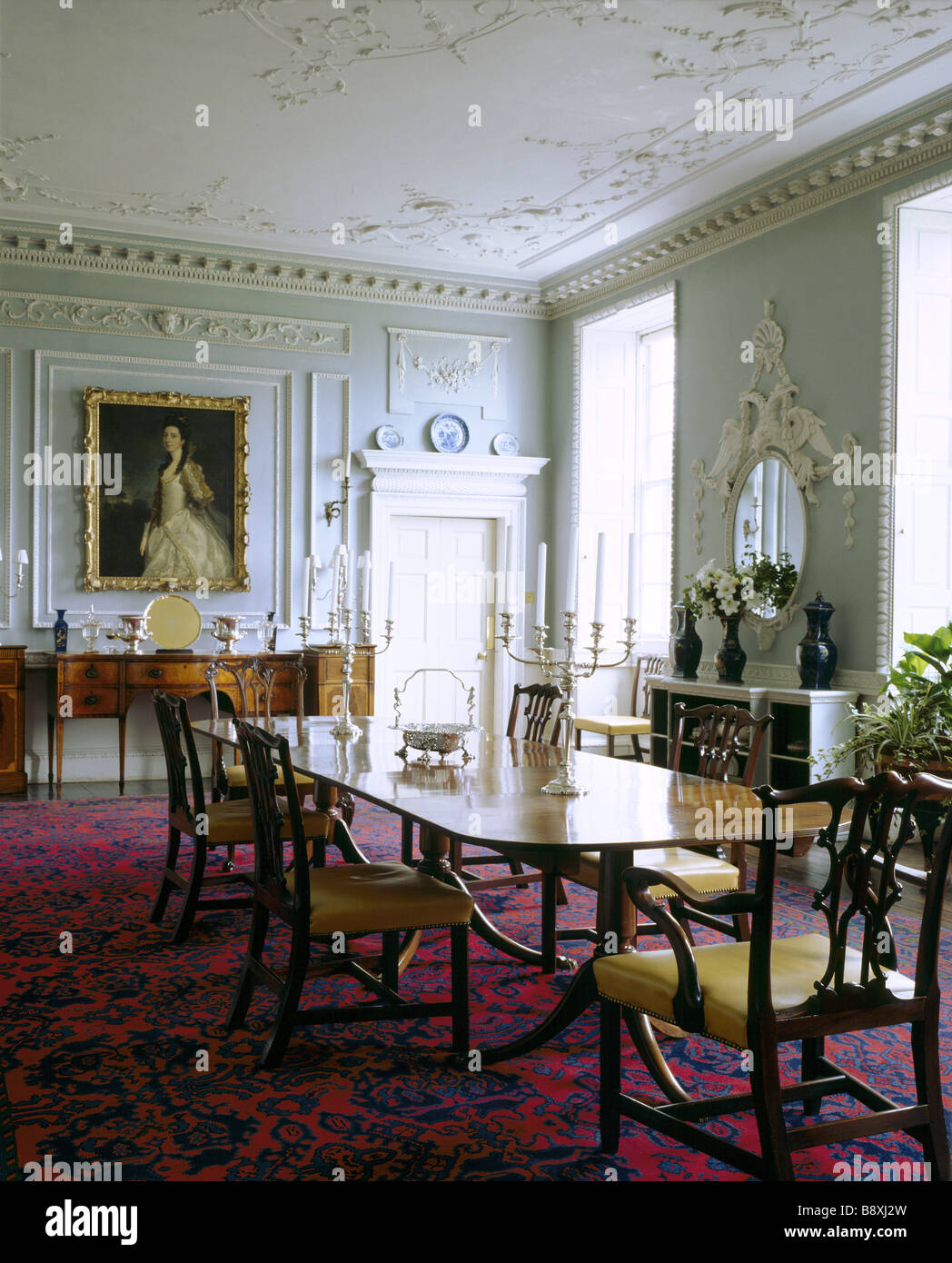 Rococo plasterwork hi-res stock photography and images - Alamy