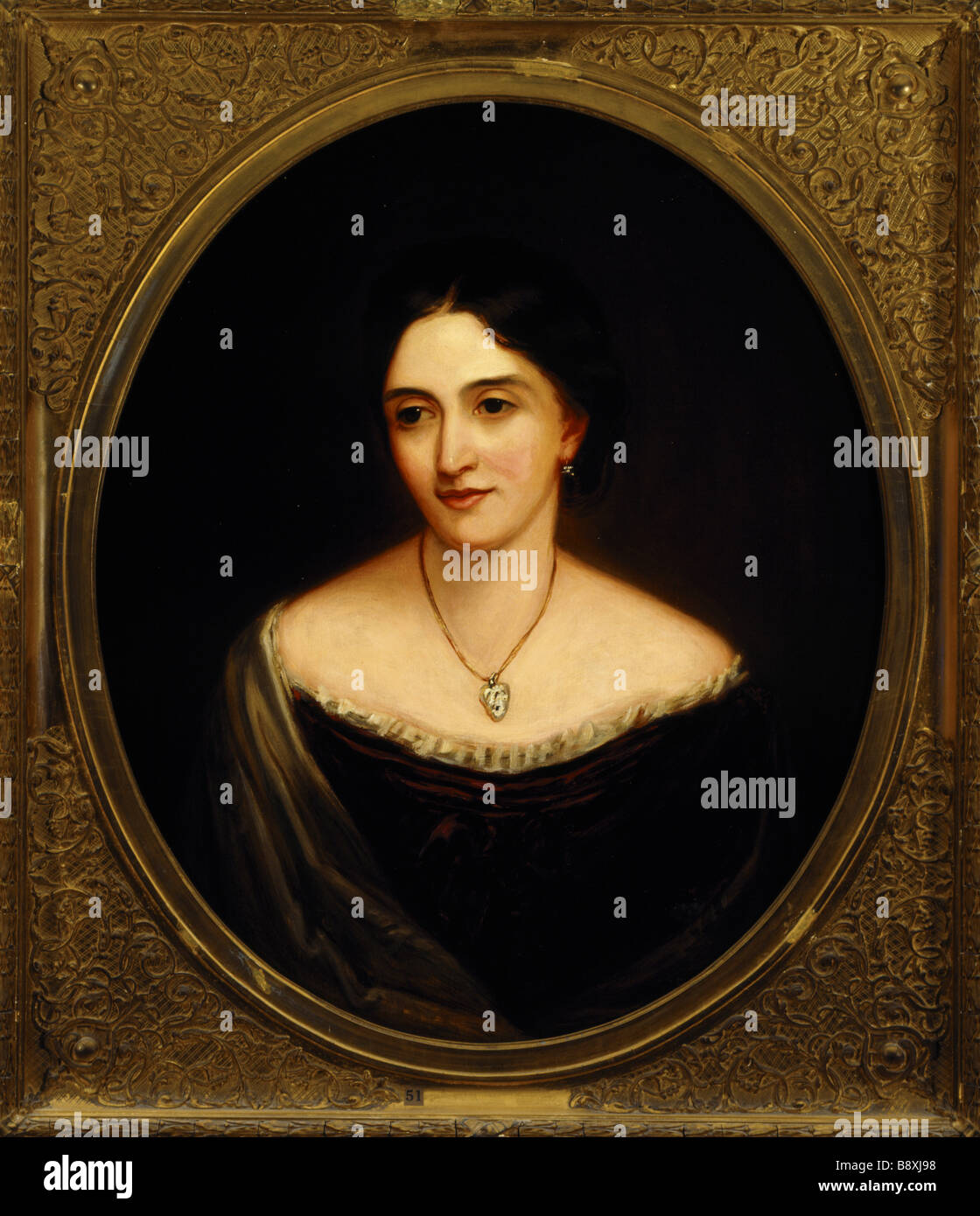 MARY COUNTESS OF DERBY by J R Swinton 1816 88 at Hughenden Manor in the ...