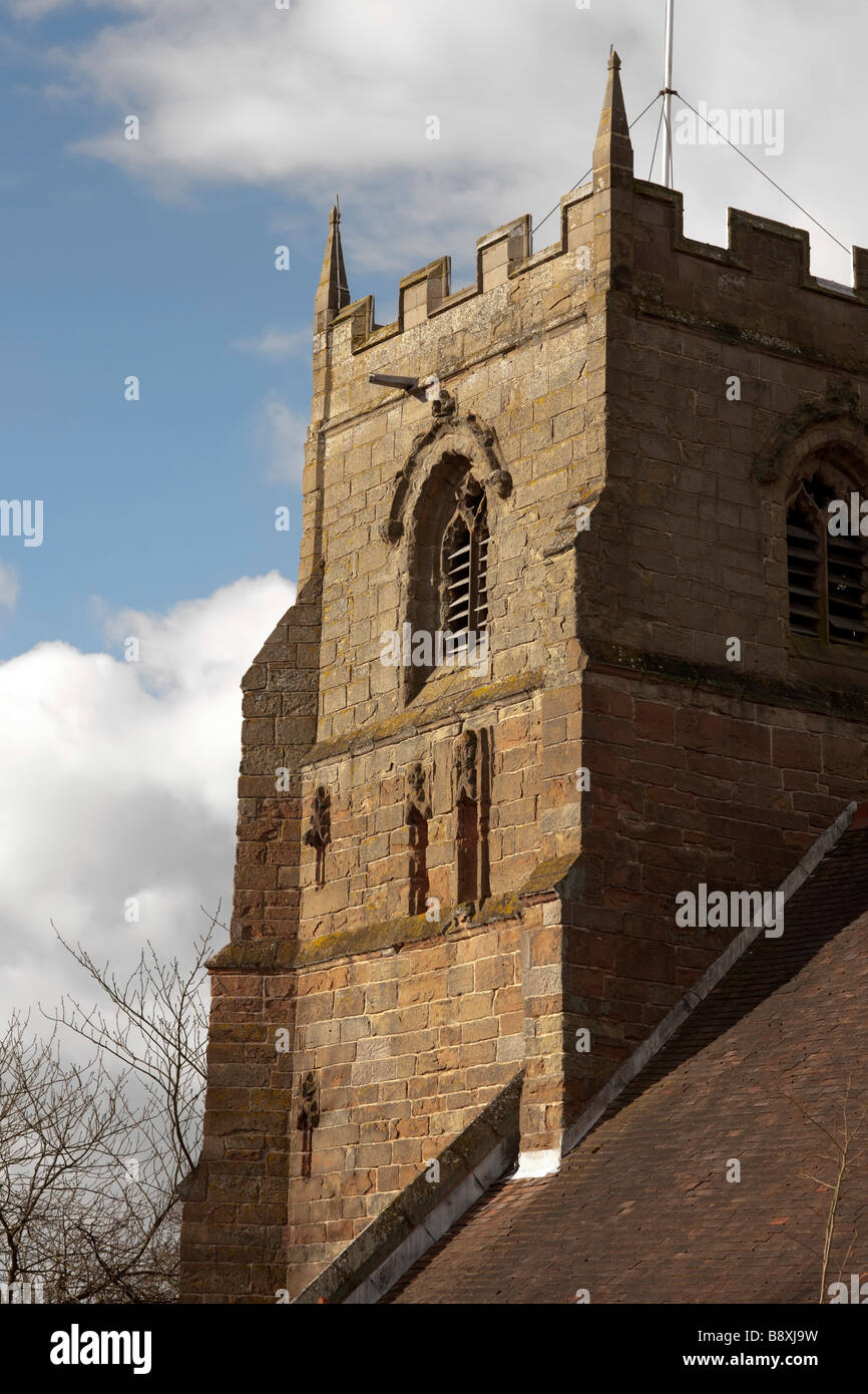 beoley church warwickshire midlands Stock Photo - Alamy