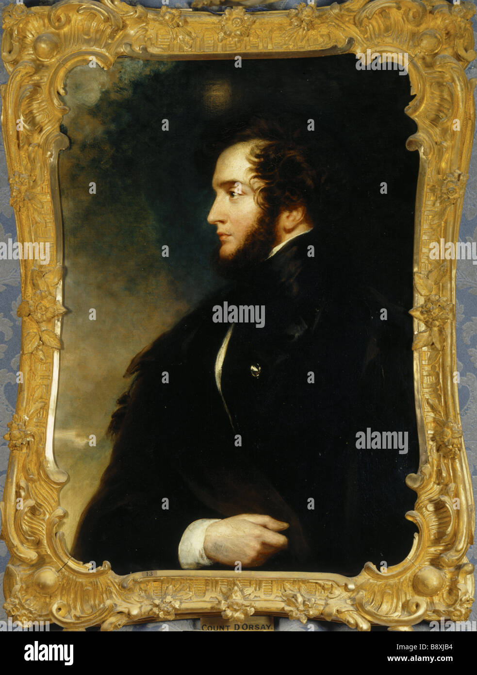 ALFRED COUNT D ORSAY 1801 52 by John Wood 1801 70 1841 at Hughenden ...