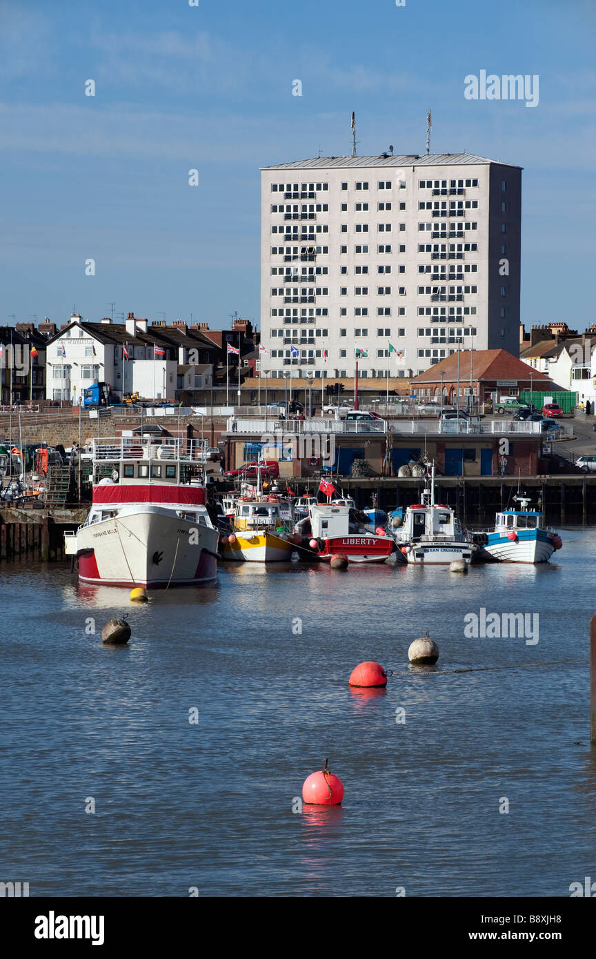 Bridlington Harbour,"East Riding" of Yorkshire, England, "Great Britain ...