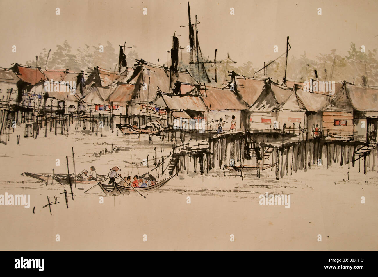 Kuala Lumpur Modern art Painting Painter Museum Malaysia Kukup Fishing ...